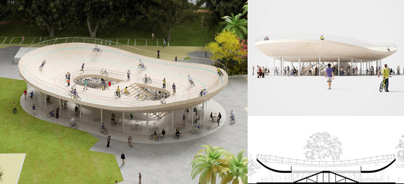 NL Architects Design a Cycling Pavilion in China | The Radavist | A ...