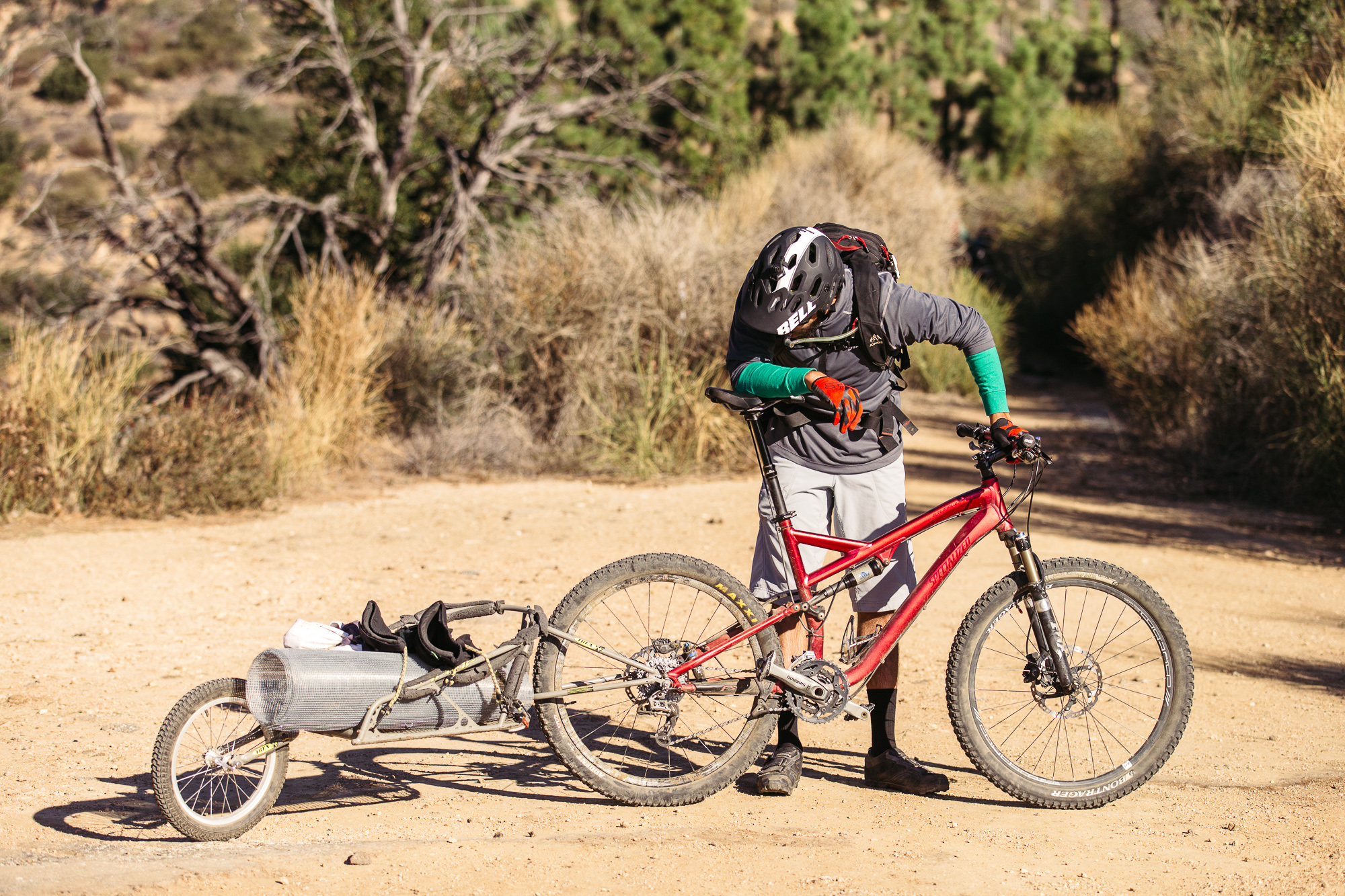 Working with CORBA and MWBA on the Ken Burton Trail in the San Gabriel ...