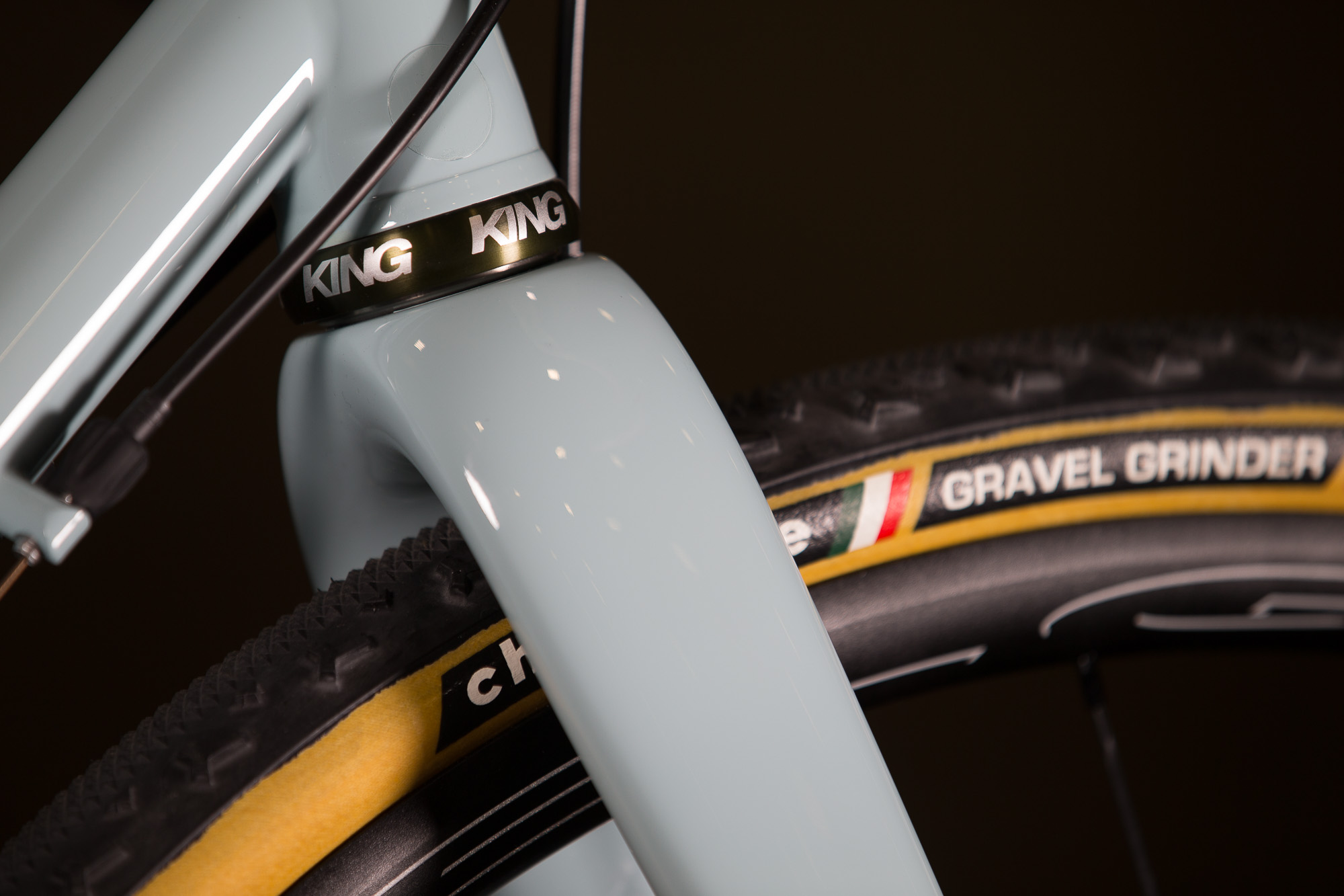 2016 NAHBS: Cielo Base Racer with Olive Drab Chris King 40th Components ...