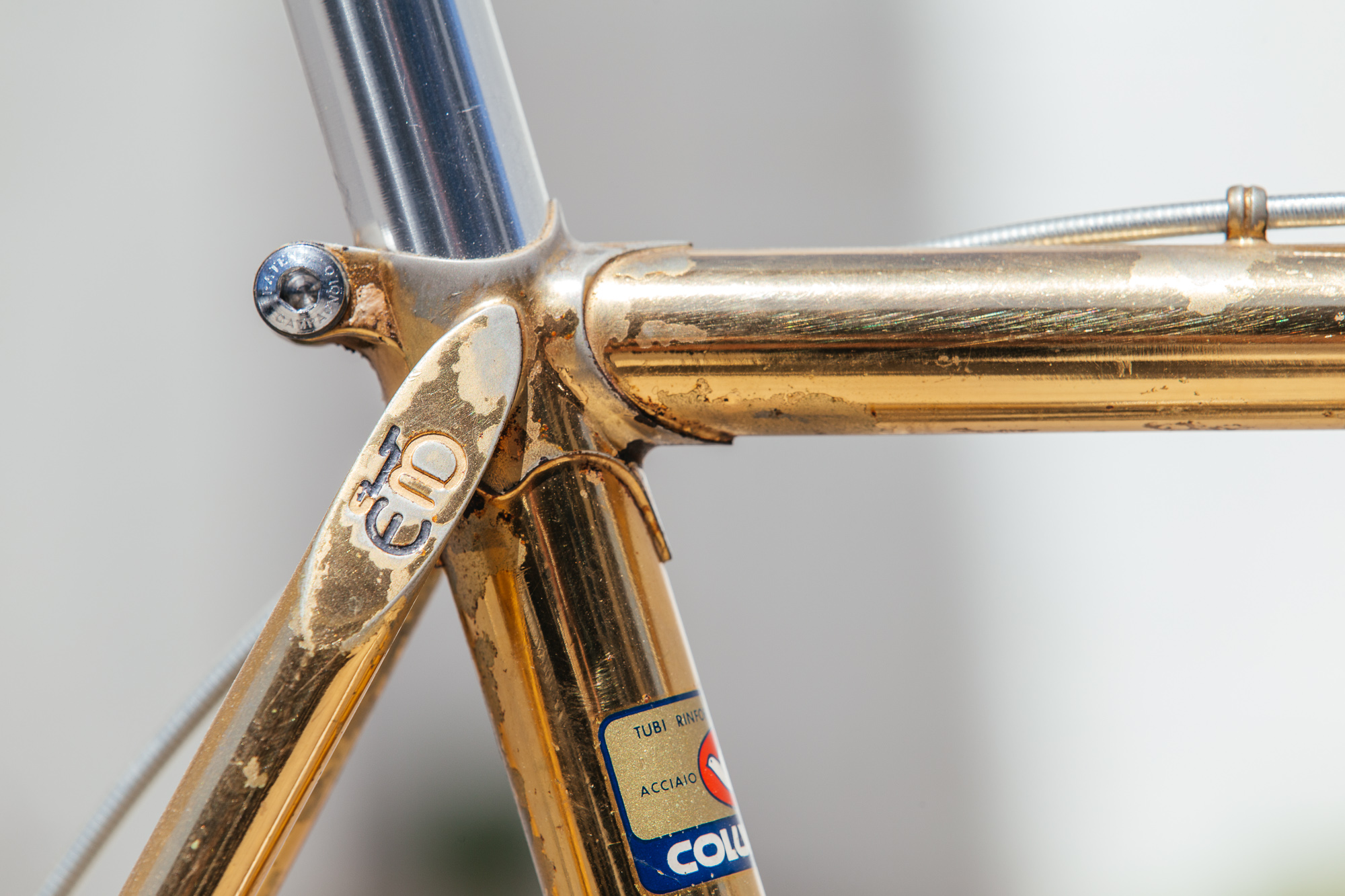 A Shifter Bikes Gilded Eddy Merckx Professional with Campagnolo 50th ...