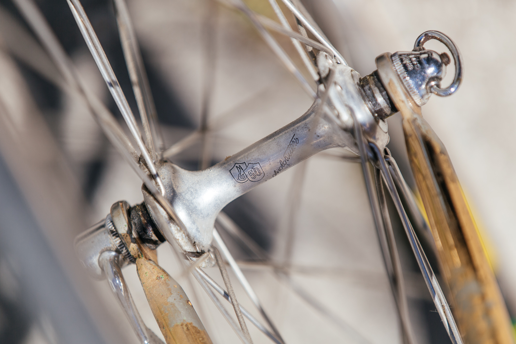 A Shifter Bikes Gilded Eddy Merckx Professional with Campagnolo 50th ...