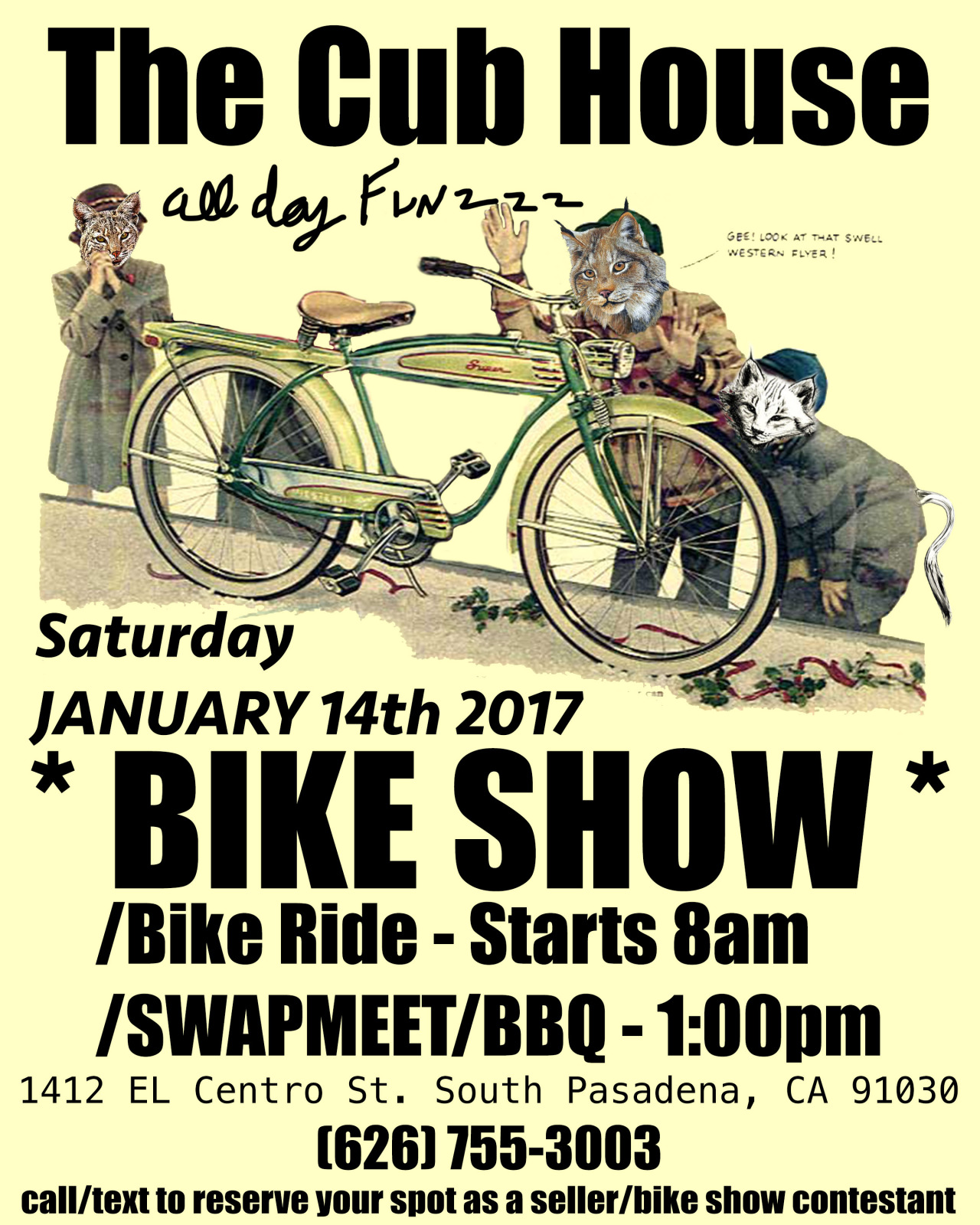 Come on Down to the Cub House Bike Show and Swap Next Weekend! | The ...