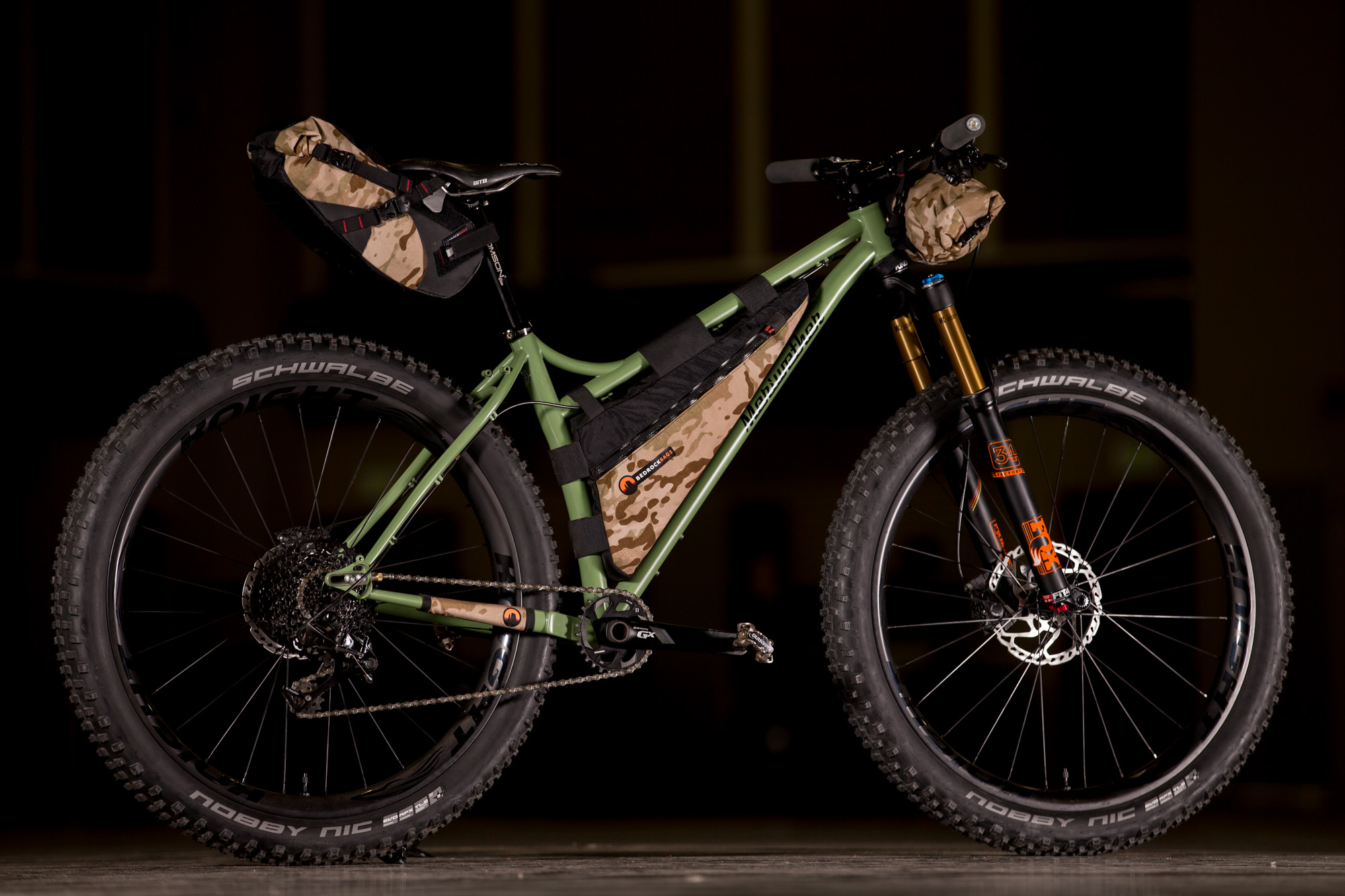 2017 NAHBS: Meriwether Hardtail with Bedrock Bikepacking Bags – John ...