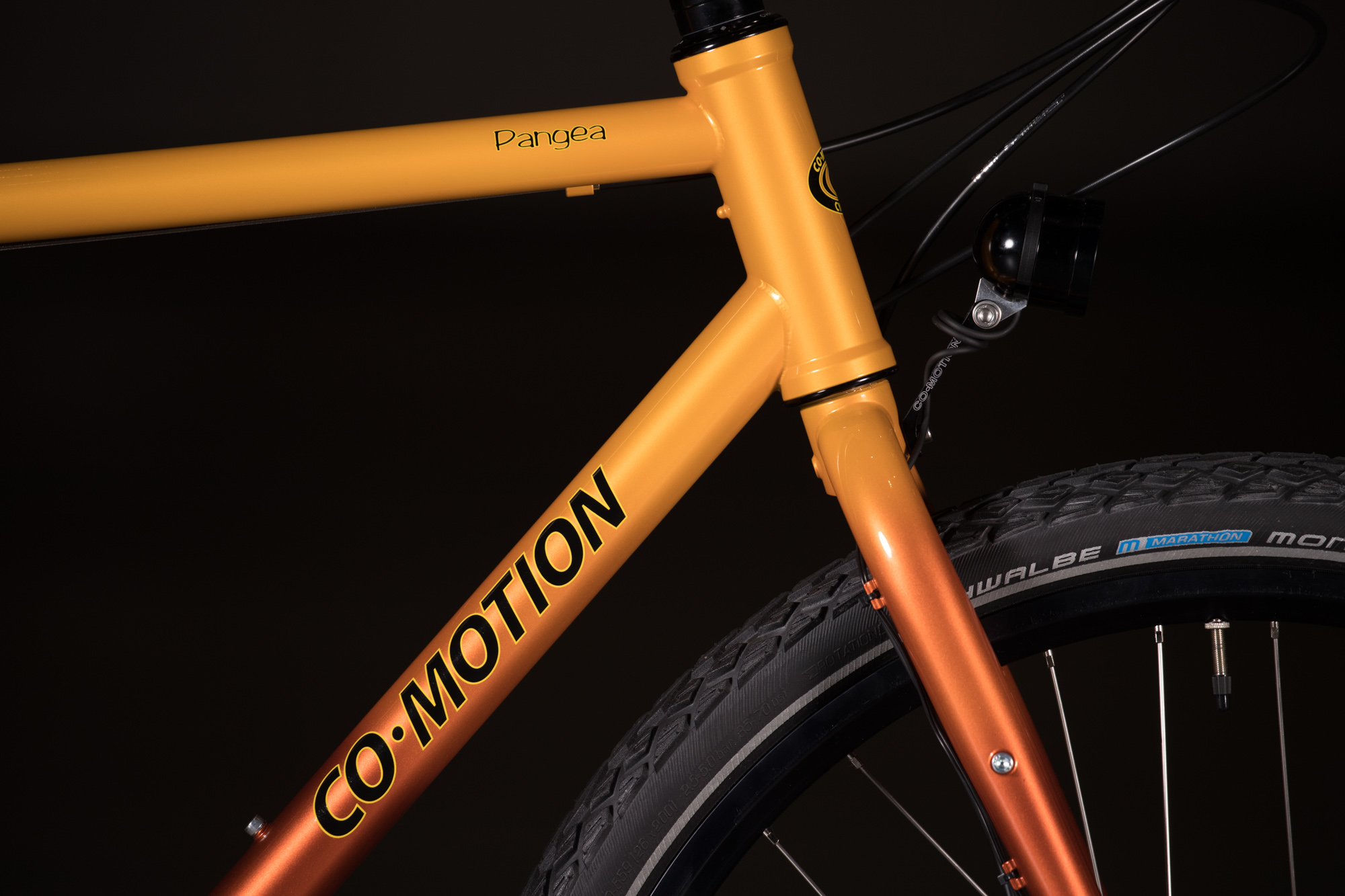 2018 NAHBS: Sunset Fade Co-Motion Pangea with Pinion Touring Bike ...