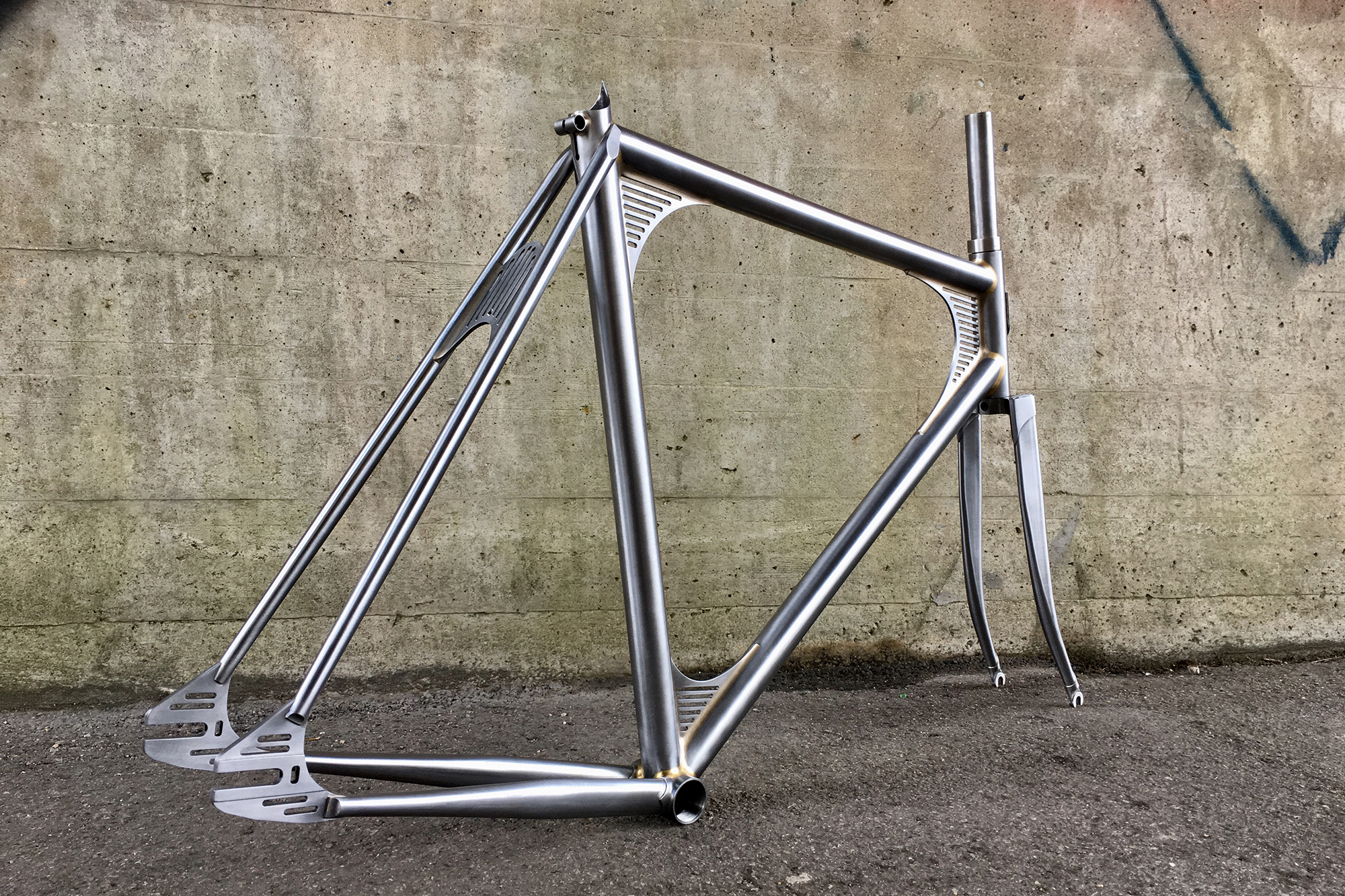 The Demon Frameworks KS200 Track Frameset | The Radavist | A group of ...