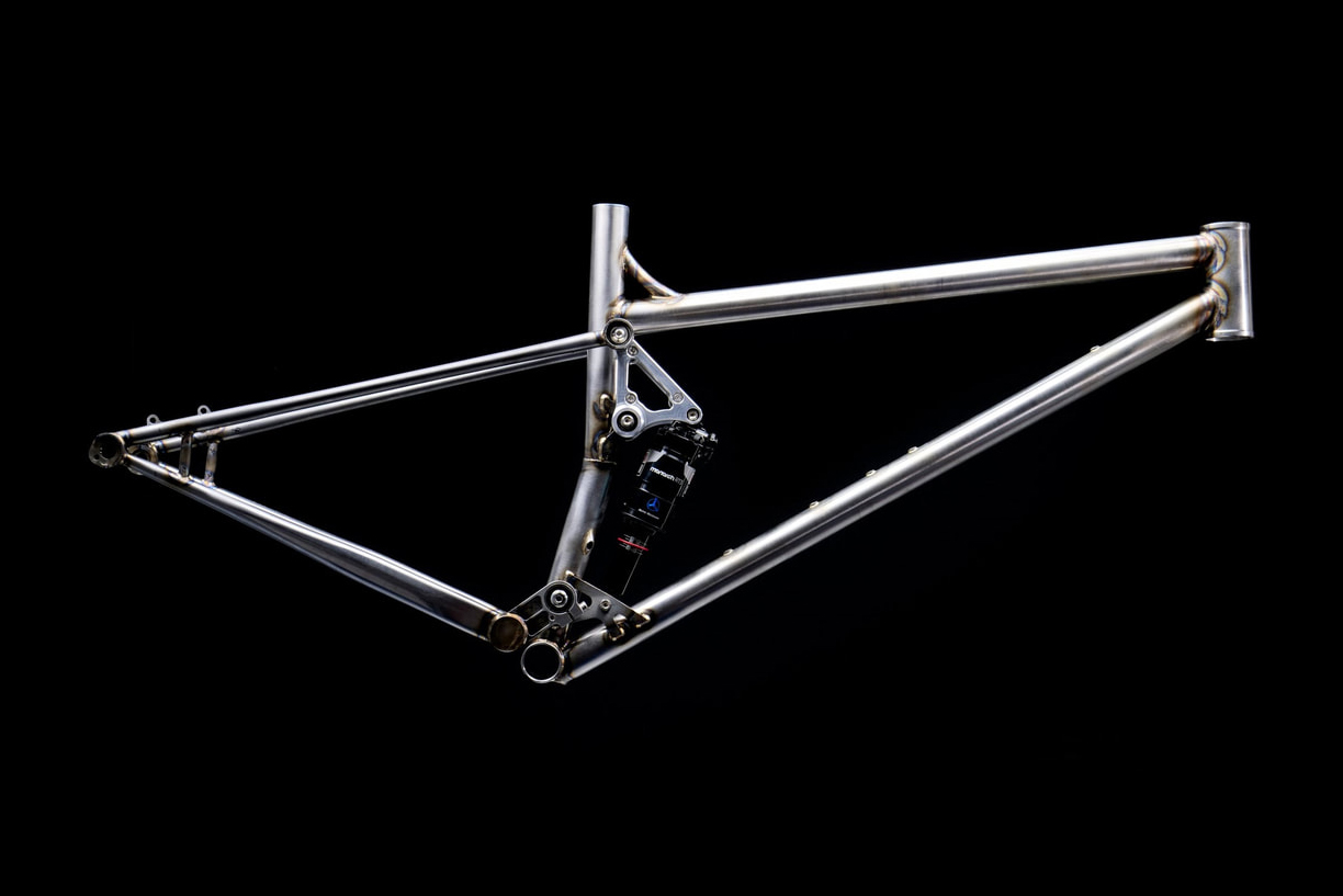 The Swarf Cycles Contour is a Modern Full Suspension Steel MTB | The ...