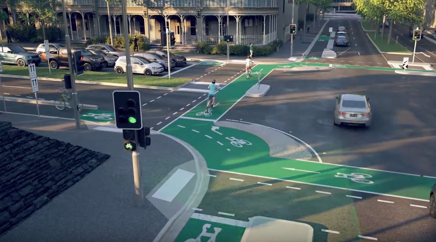 Melbourne Gets It: Protected Intersections | The Radavist | A group of ...