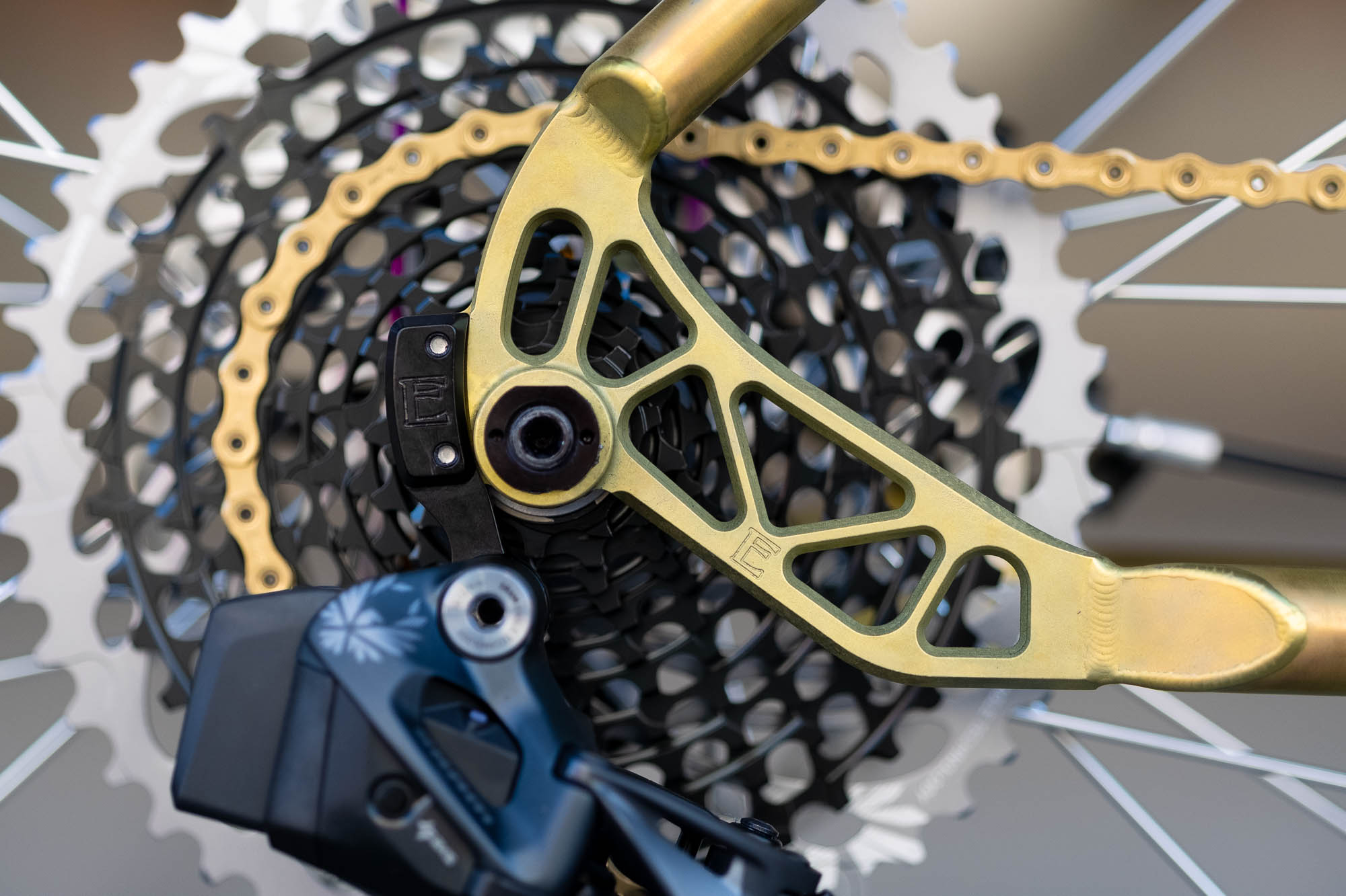 Philly Bike Expo: Engin Cycles Gilded Ti Hardtail – Jarrod Bunk | The ...