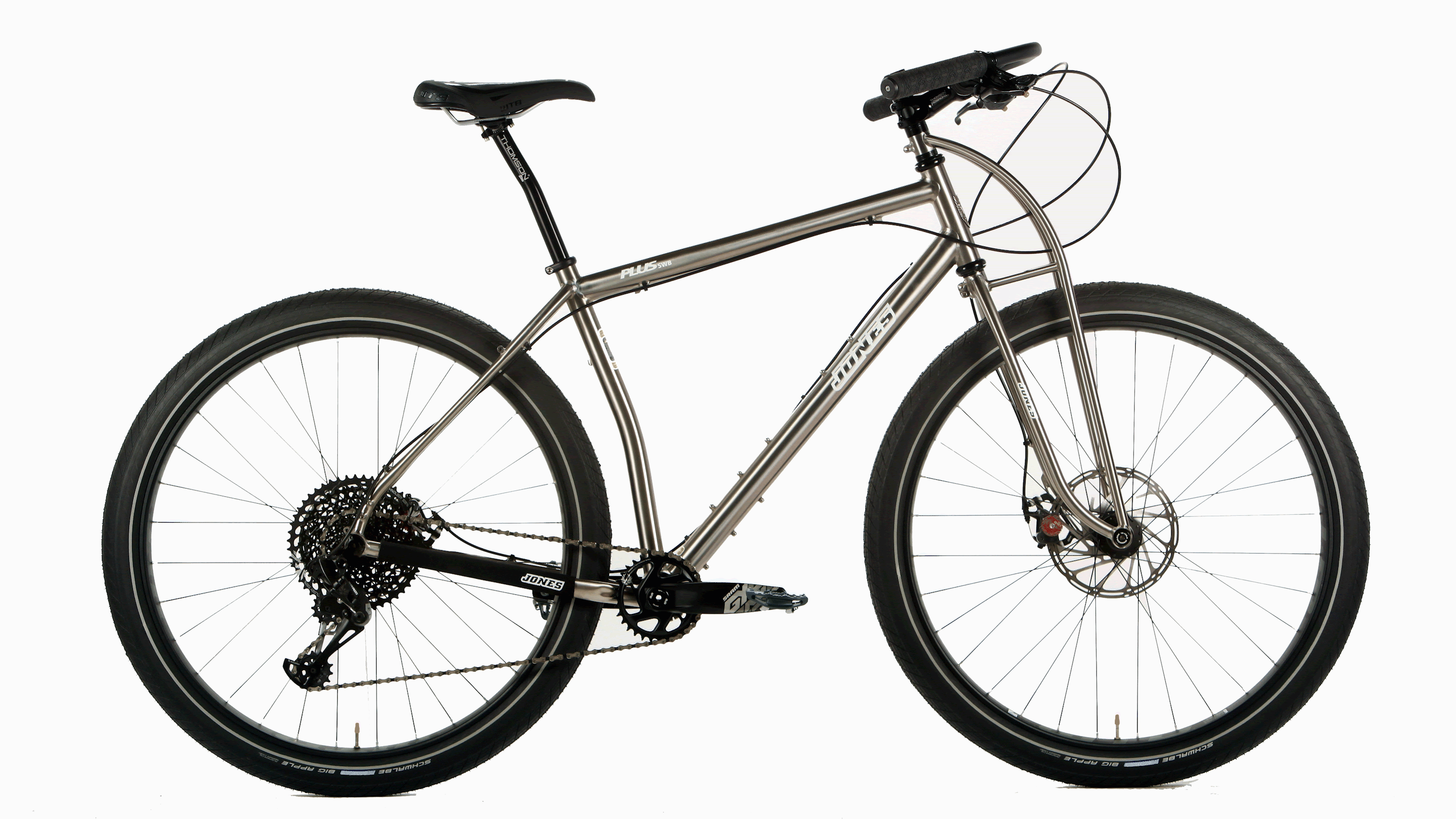 Jones Bikes Releases the SWB Titanium Space and Diamond Frames with ...