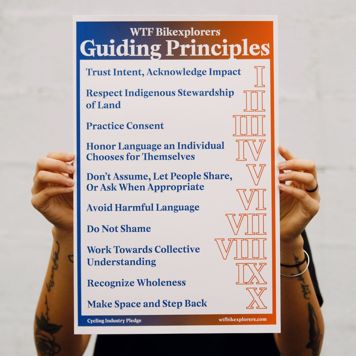 WTF Bikexplorers Guiding Principles Poster | The Radavist | A group of ...