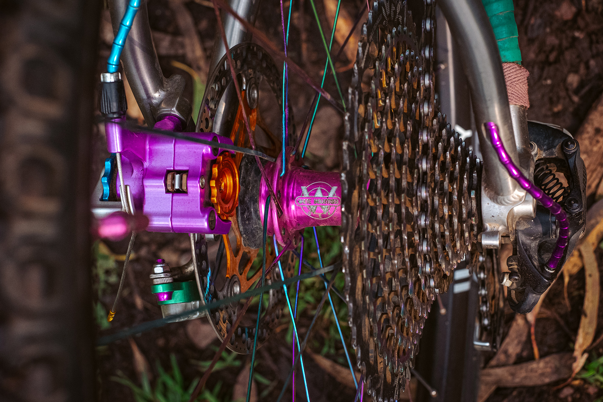 Lisa Frank Mechanical Mullett: Marc’s Why Cycles R+ Touring Bike – RJ ...