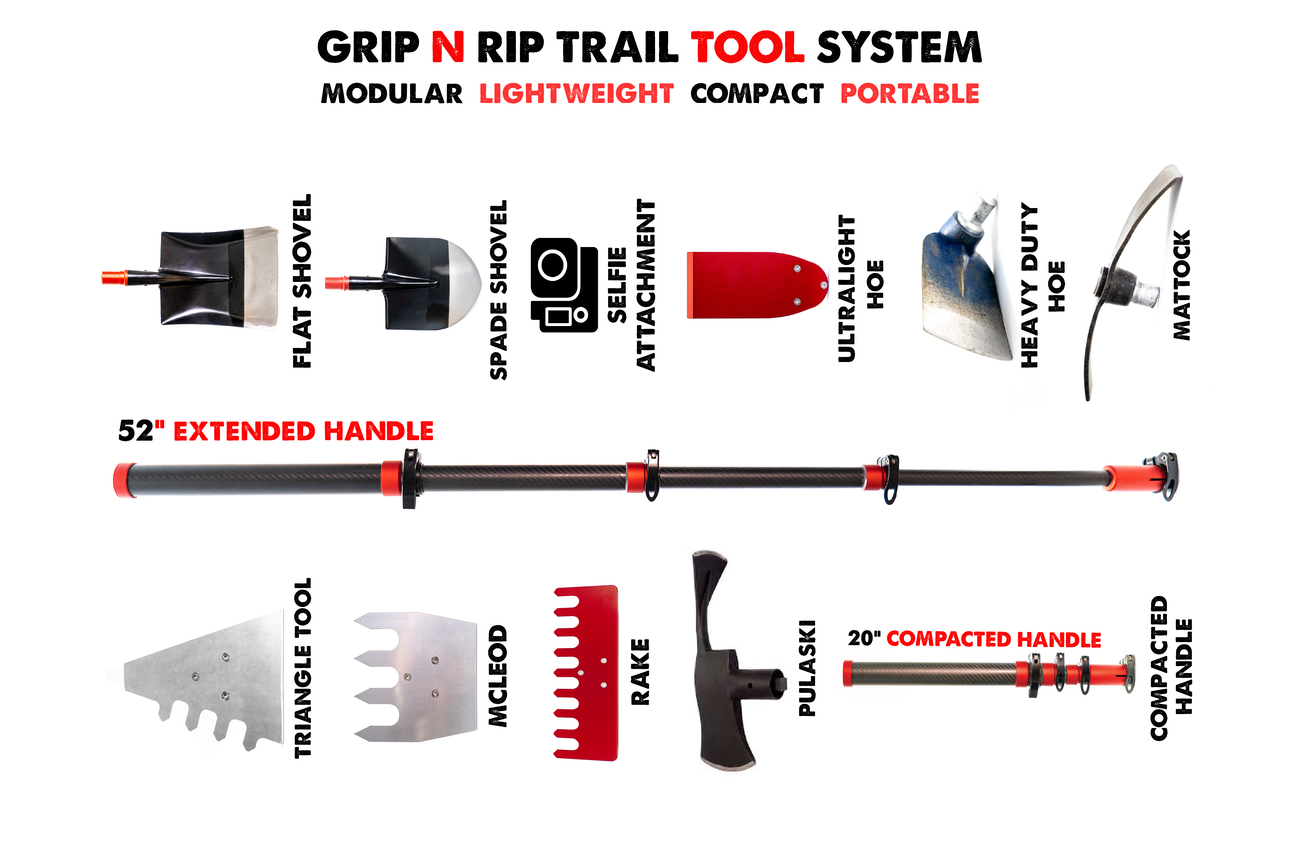 A Trail Working Tool Kit on Kickstarter: GRIP N RIP Dirt Tool Set | The ...
