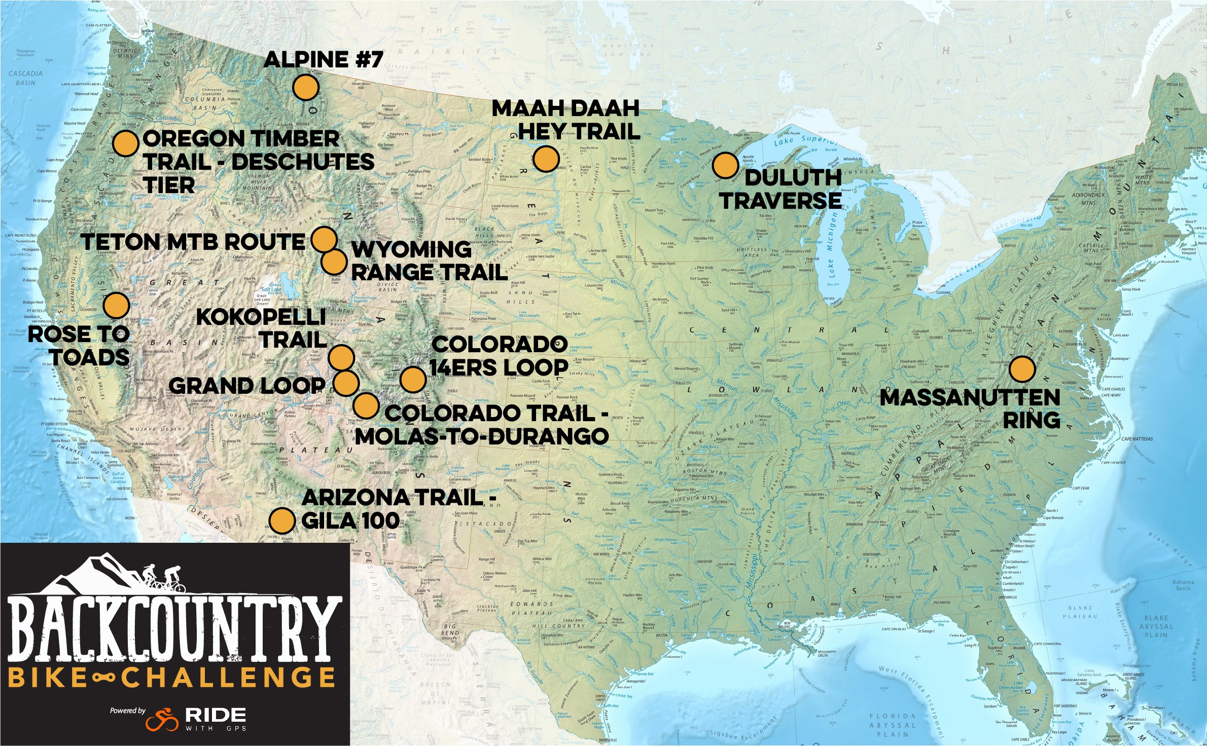 Introducing the Backcountry Bike Challenge by Ride With GPS | The ...