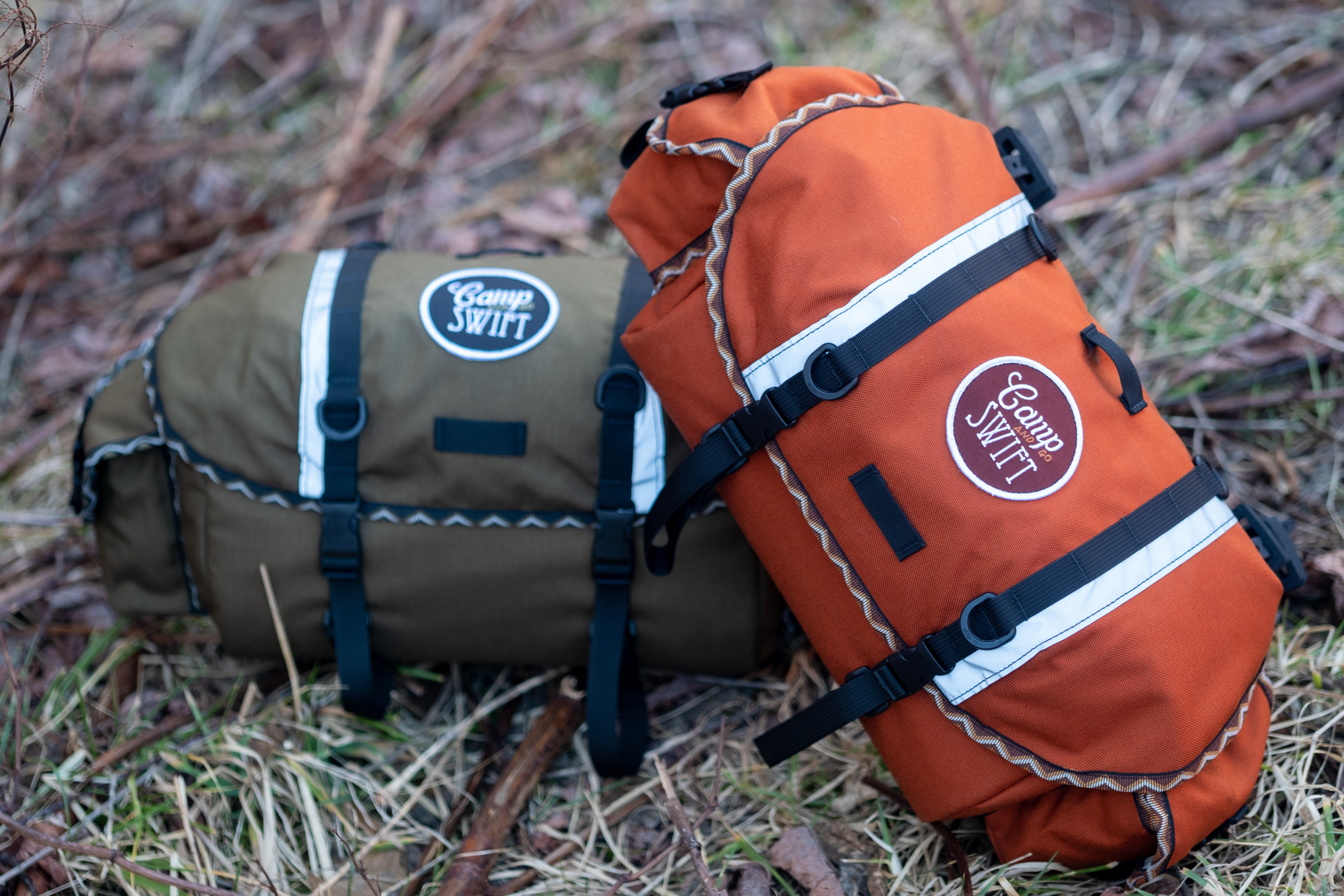 Swift Industries and Camp and Go Slow Diamondback Rattlesnake Bags ...