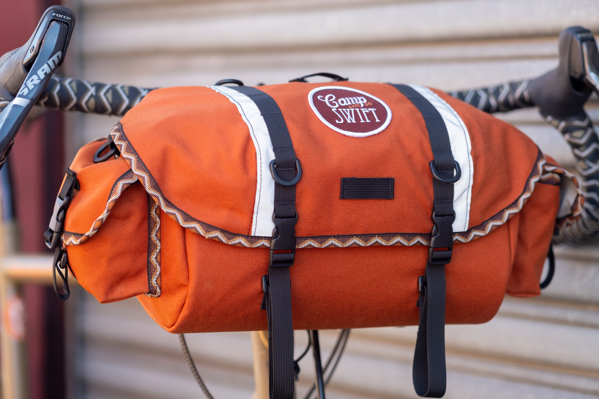 Swift Industries and Camp and Go Slow Diamondback Rattlesnake Bags ...