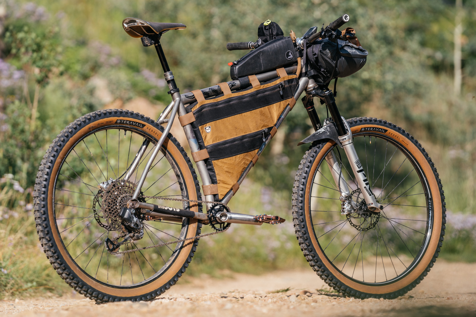 John’s Moots Womble 29er Loaded for the San Juan Hut Telluride to Moab ...