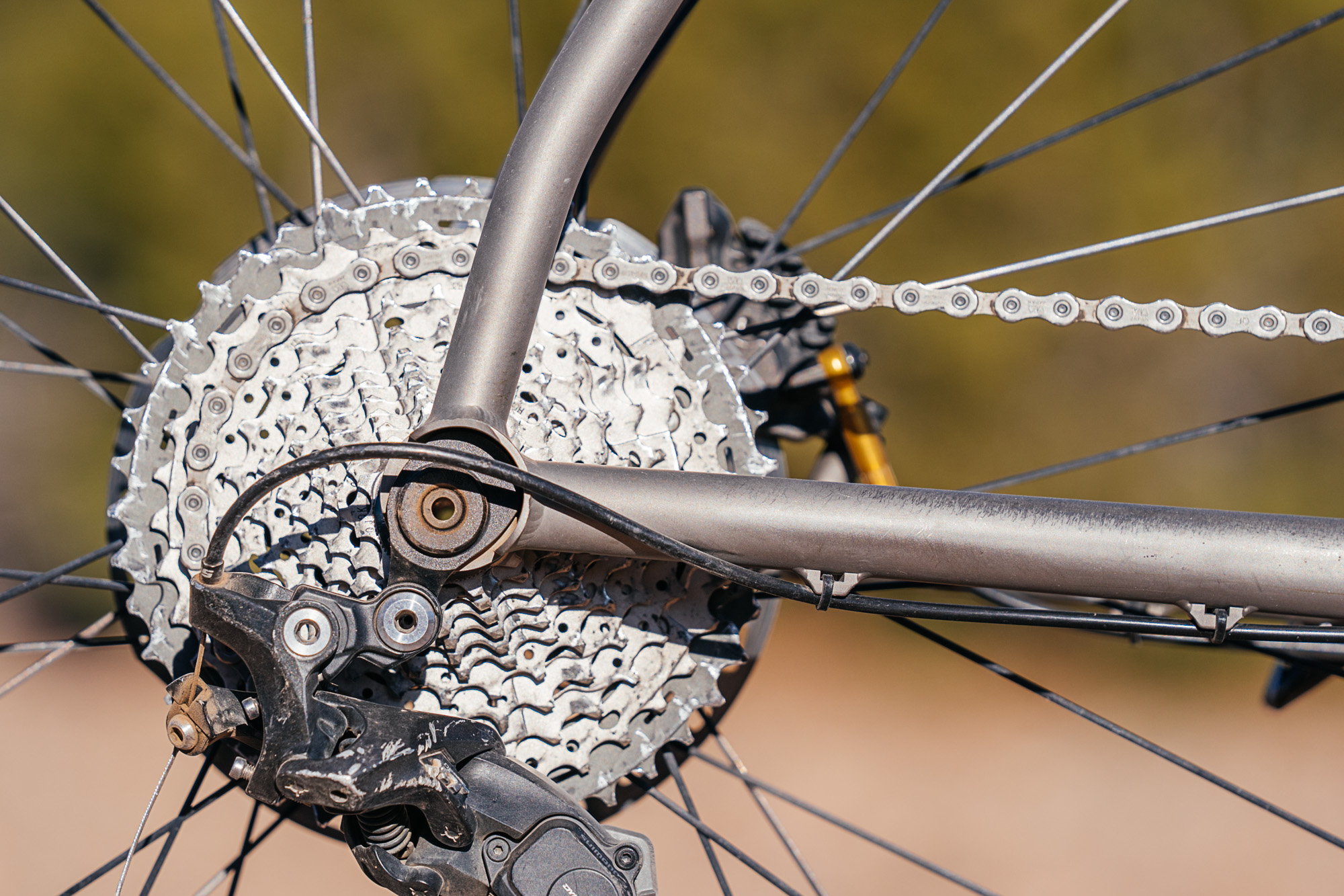 Alex’s Tall, Lean, and Mean Custom Slug Bicycles Gasser Rigid Titanium ...