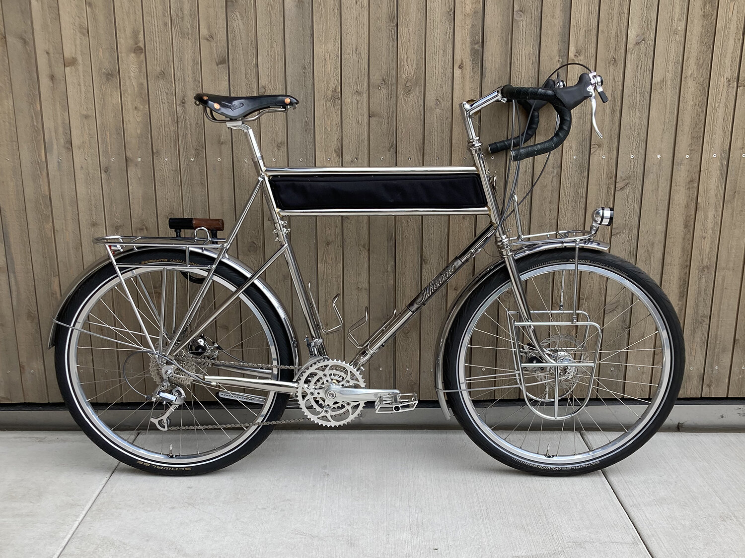 To All The Lottery Winners! Ahearne’s Stainless Steel Touring Bike is ...