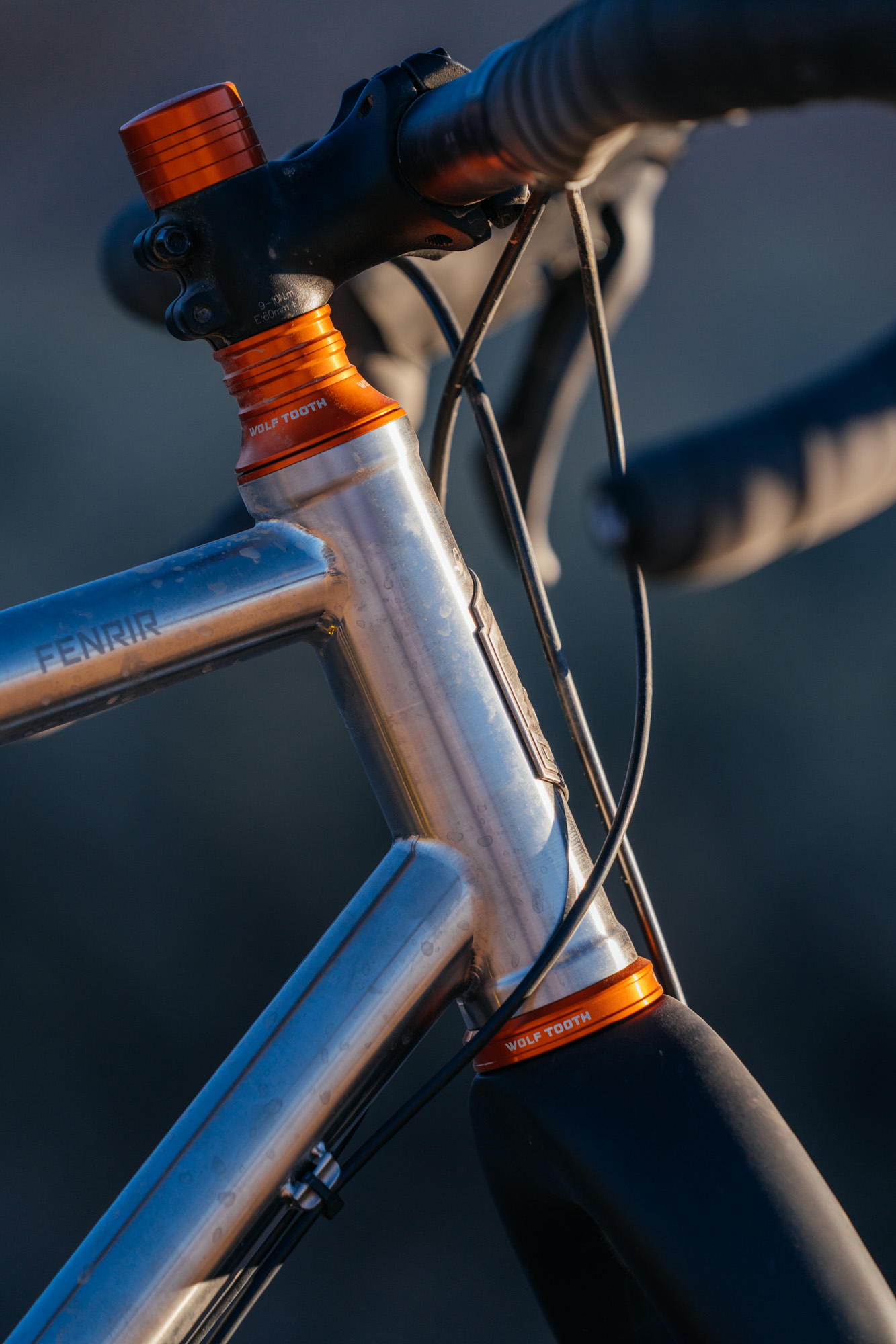 The Otso Cycles Fenrir Touring Bike is a Drop Bar 29er Stainless Steel ...
