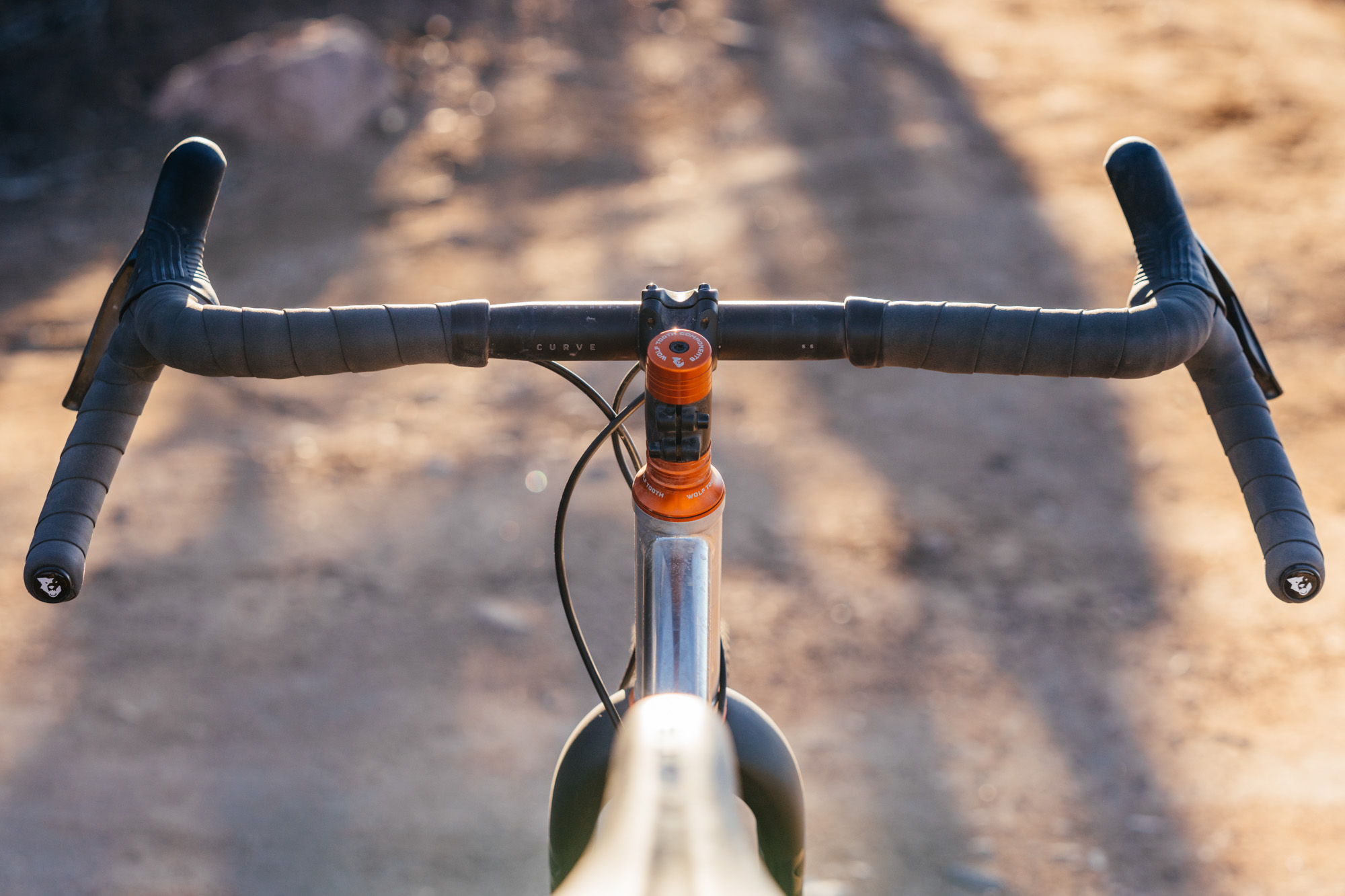 The Otso Cycles Fenrir Touring Bike is a Drop Bar 29er Stainless Steel ...