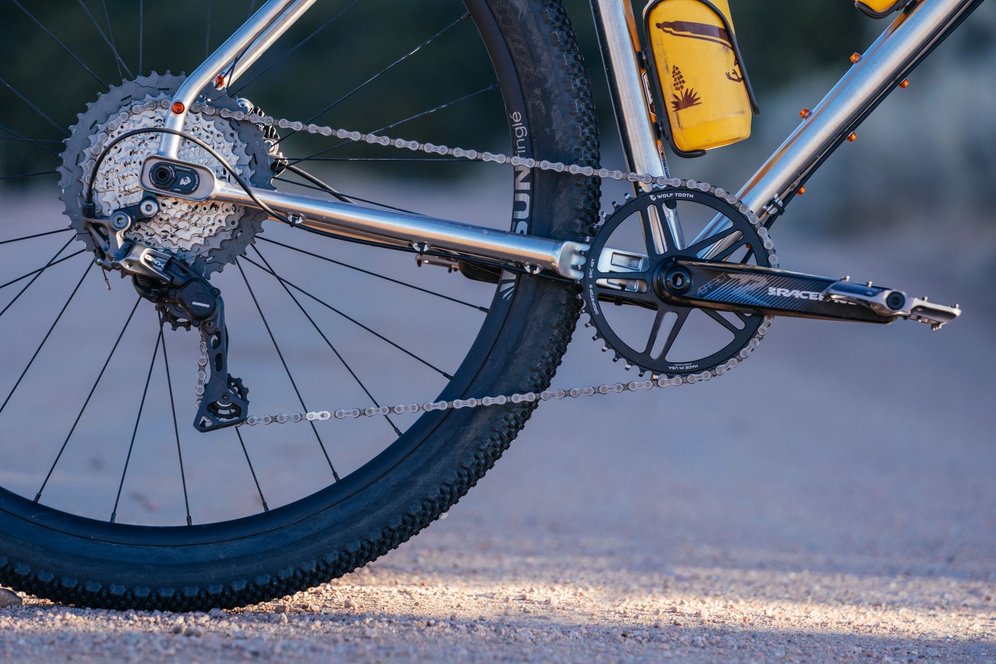 The Otso Cycles Fenrir Touring Bike is a Drop Bar 29er Stainless Steel ...