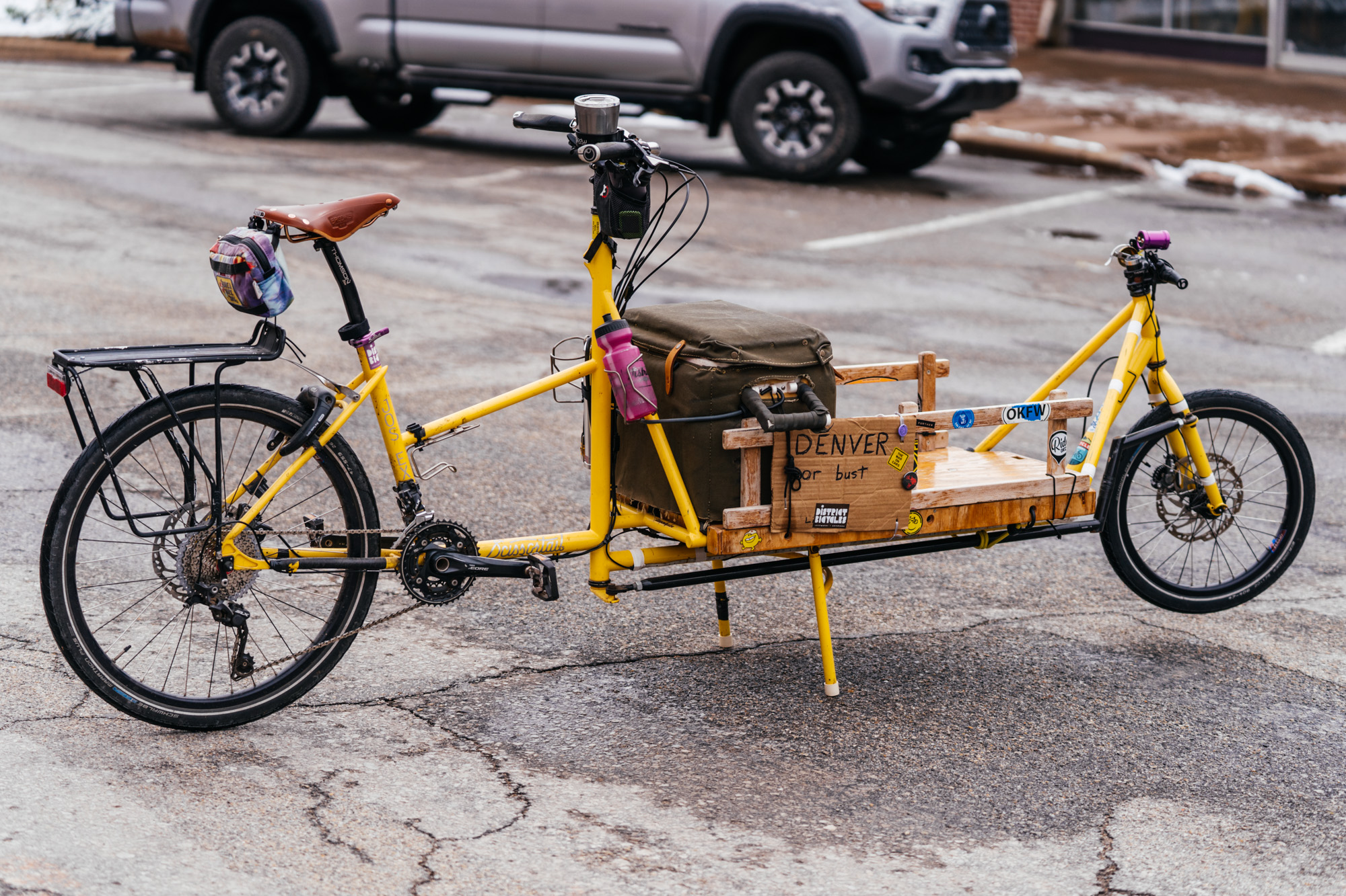 Mid South 2022: Keith is Riding His Scissortail Cycles Cargo Bike From ...