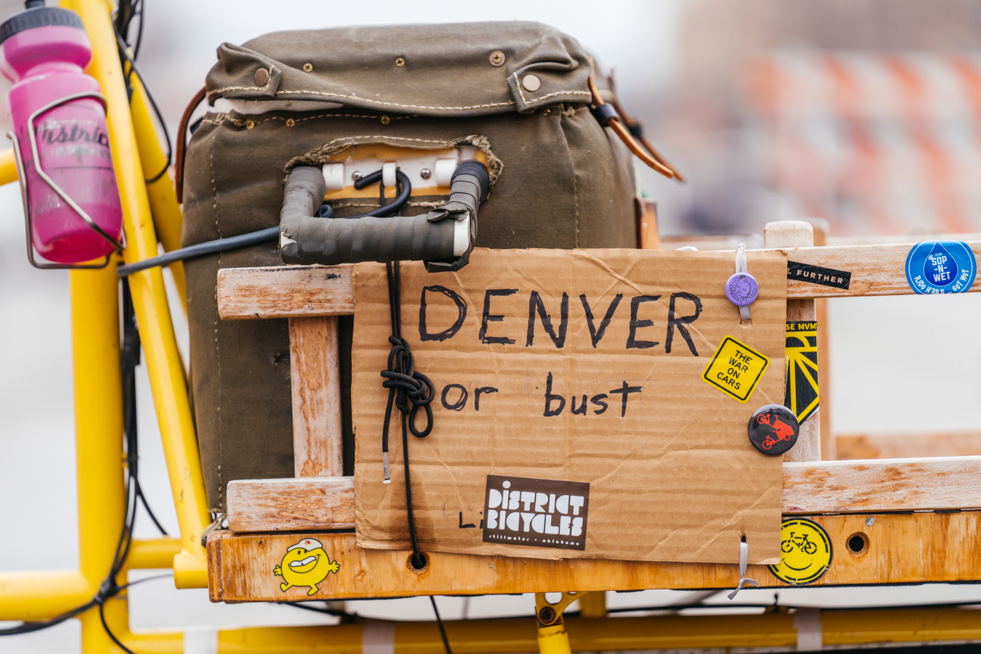 Mid South 2022: Keith is Riding His Scissortail Cycles Cargo Bike From ...