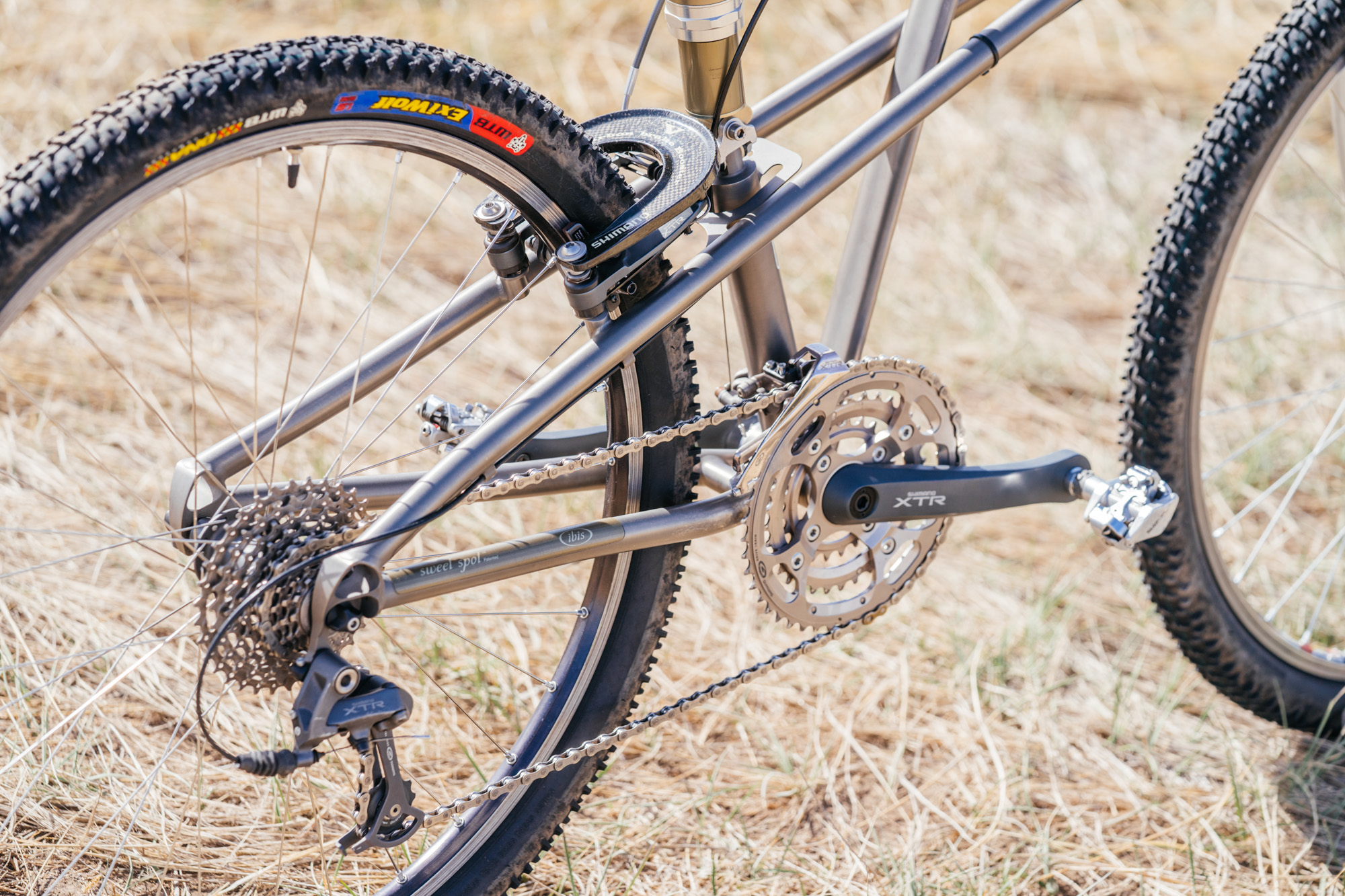 Vintage Bicycles: 1998 Ibis Bow Ti – 5″ of Titanium Travel – Tasshi ...