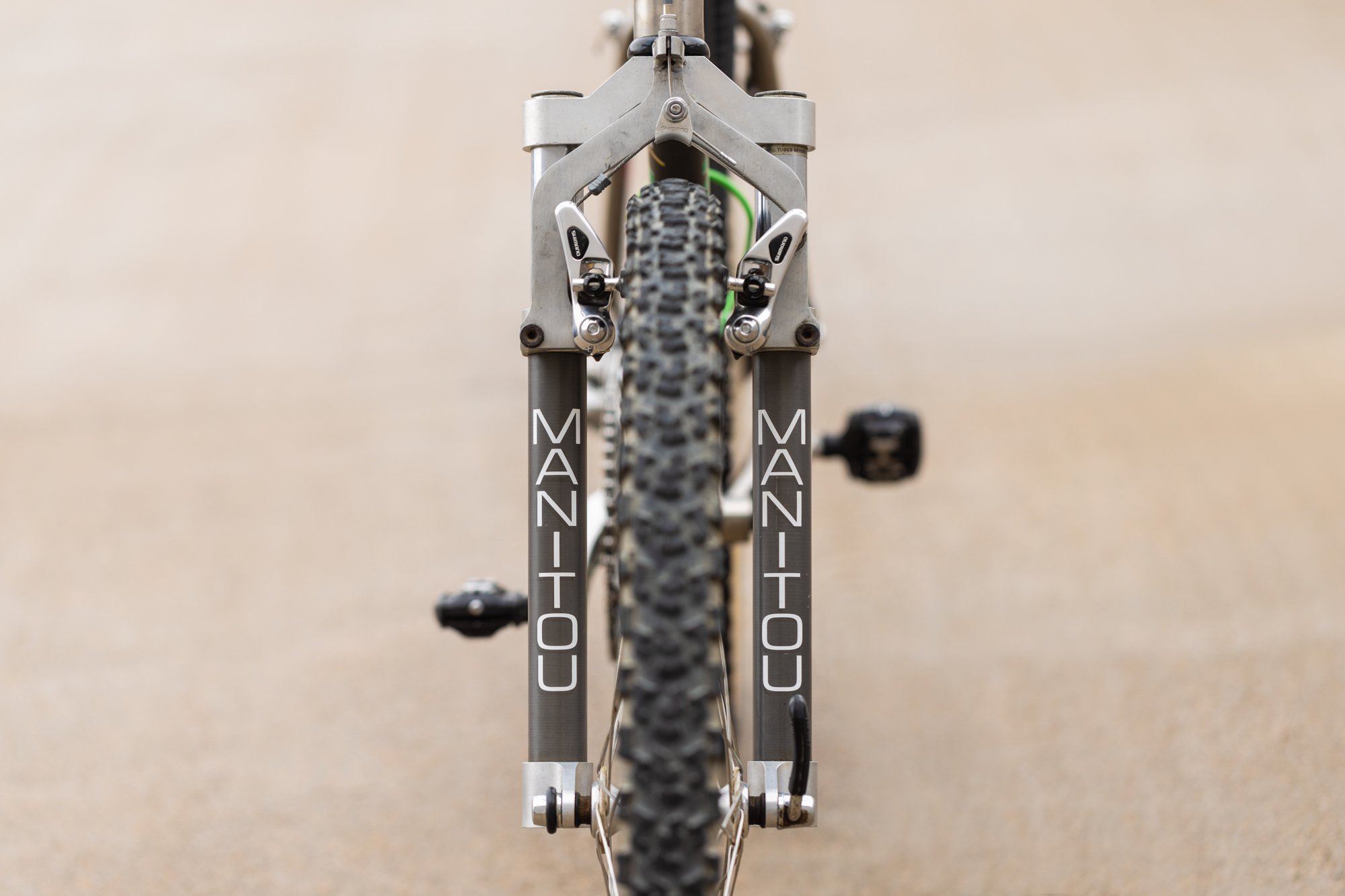 Vintage Bicycles: A Merlin Made Ti/Carbon 1991 Raleigh John Tomac ...