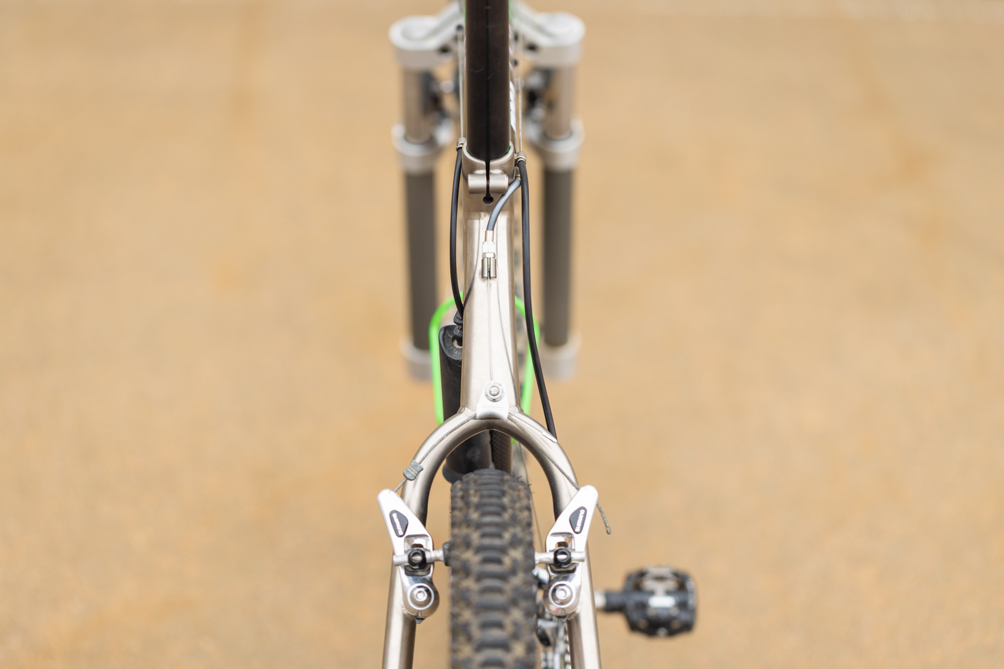 Vintage Bicycles: A Merlin Made Ti/Carbon 1991 Raleigh John Tomac ...