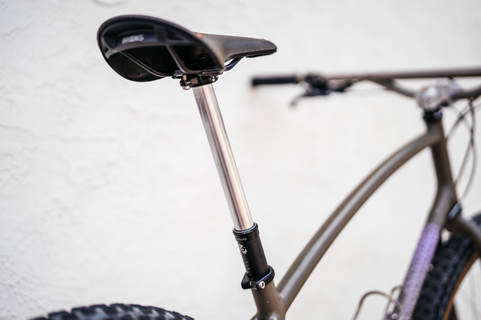 Bike Hacks: You Can Turn Your Dropper Post’s Stanchion Silver! – john ...