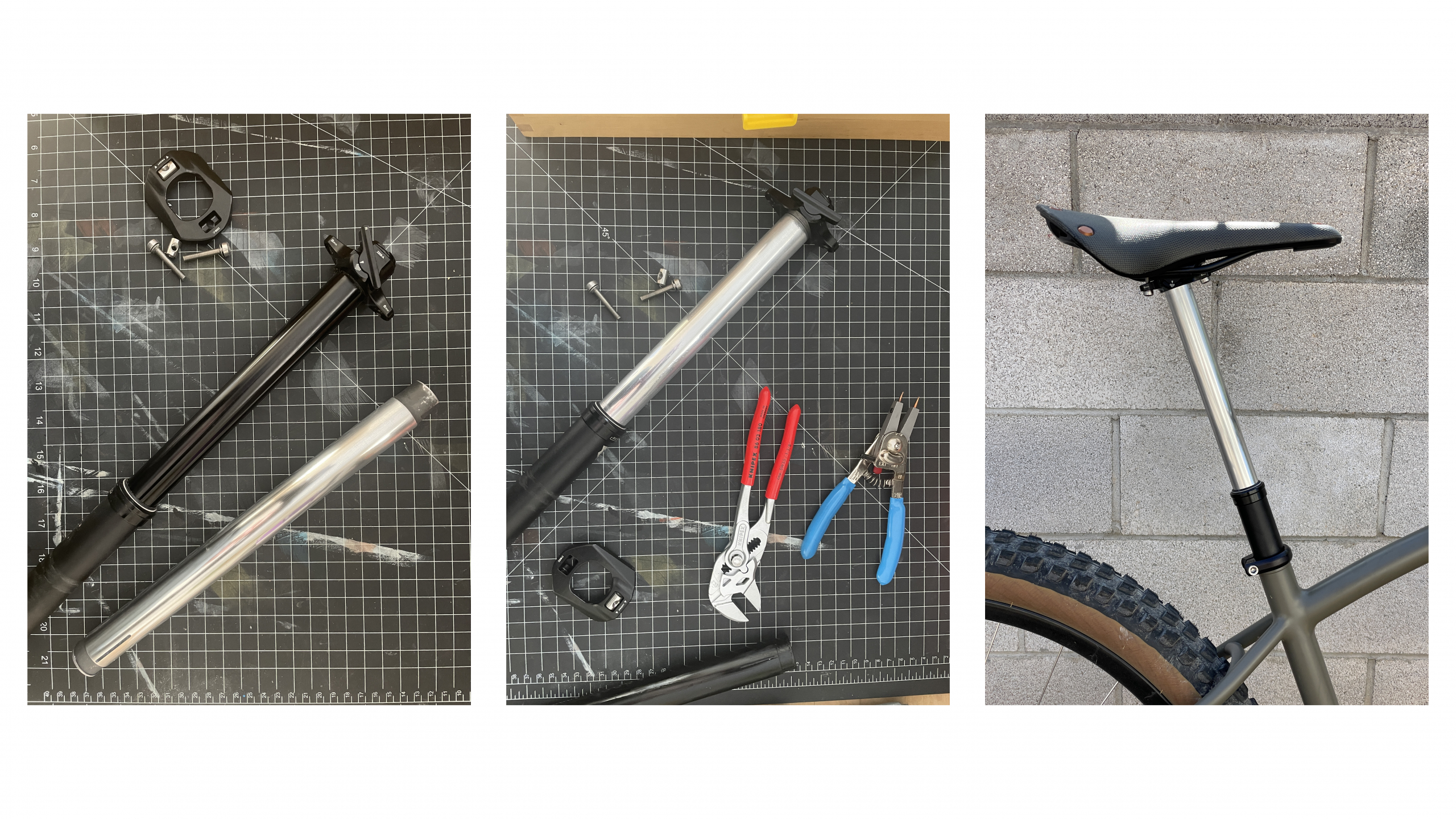 Bike Hacks: You Can Turn Your Dropper Post’s Stanchion Silver! – john ...