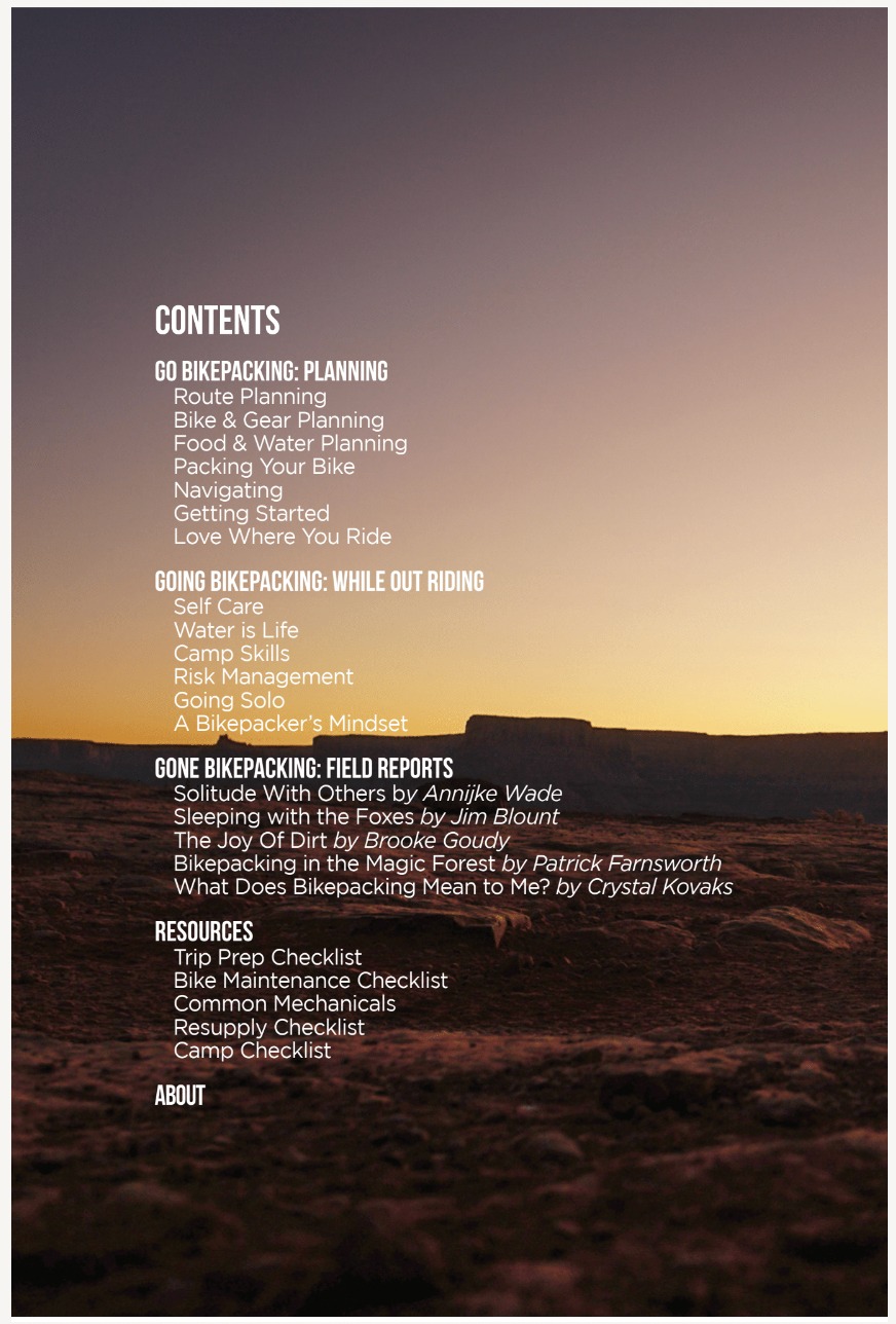 Radar Roundup: MADE Tickets on Sale, Gravel Adventure Field Guide Fruita, The Bikepacker’s Guide ...