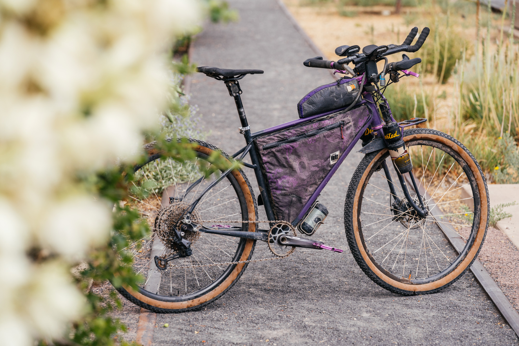 The Tour Divide on Fabric Spokes: Brian and His Rare Earth Cycle Craft ...