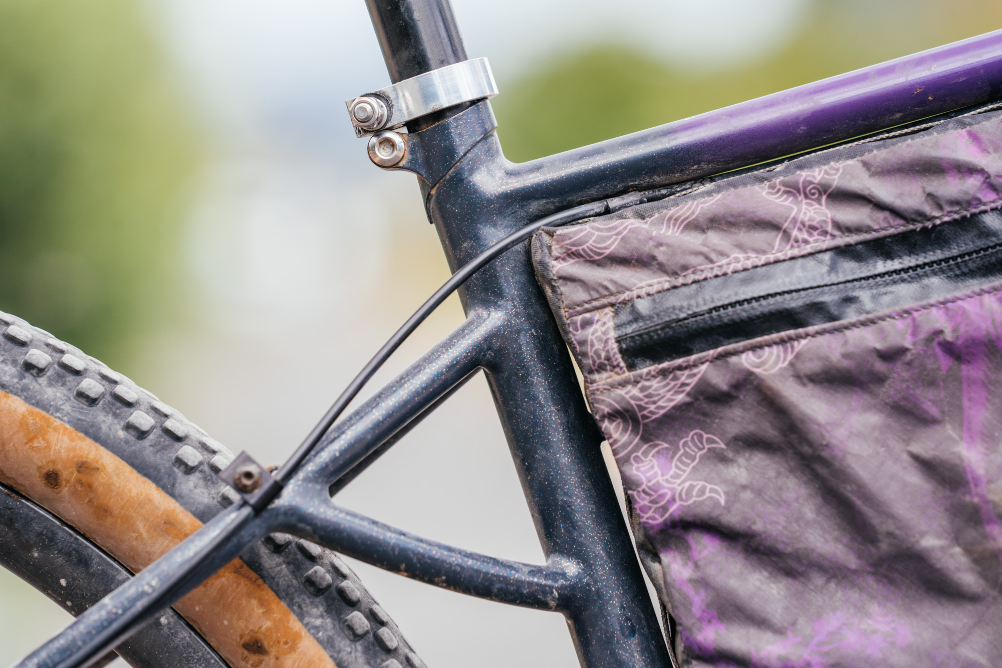 The Tour Divide on Fabric Spokes: Brian and His Rare Earth Cycle Craft ...