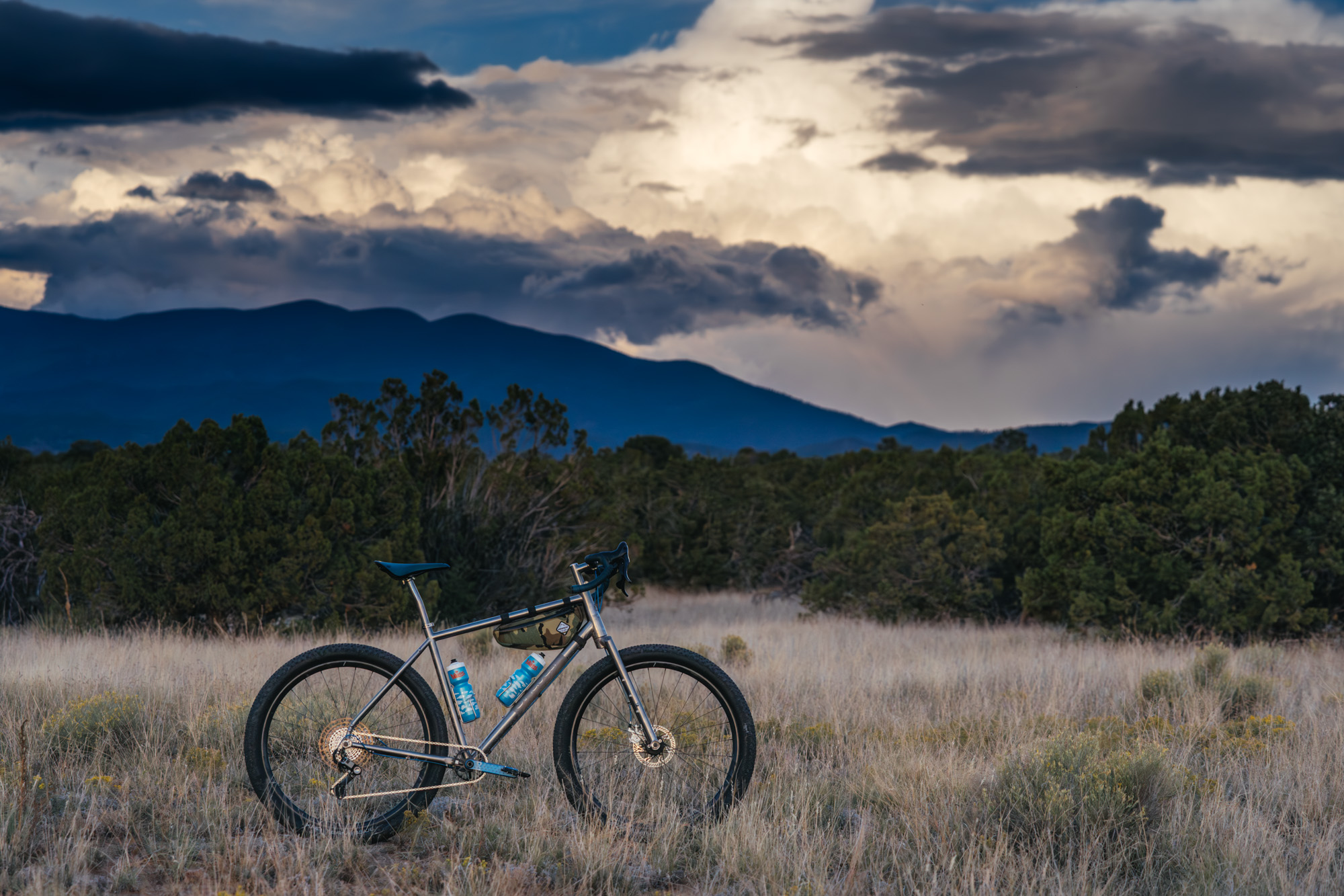 Titanium Touring Perfection: Singular Gryphon Drop Bar 29er MTB Review ...