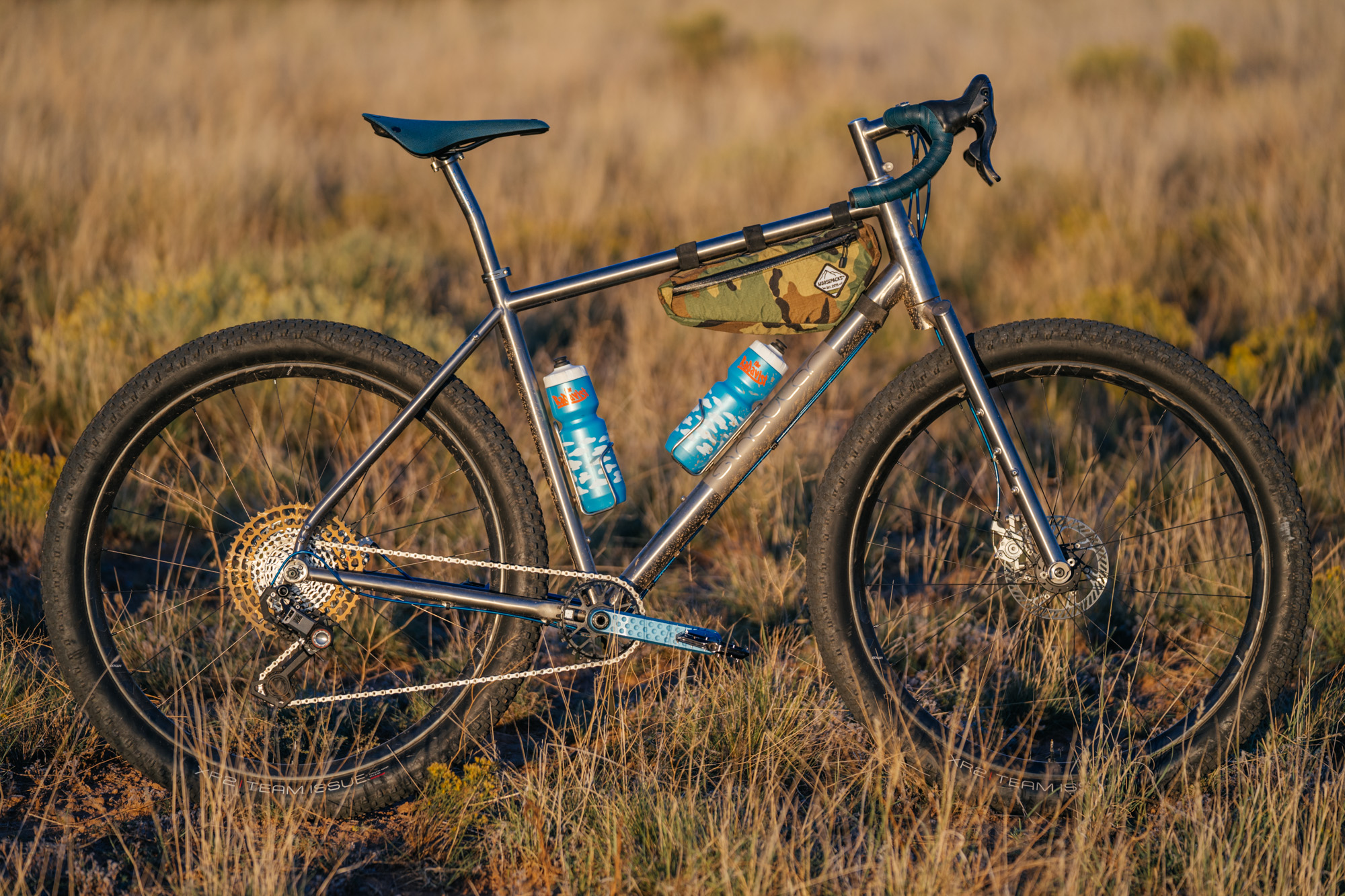 Titanium Touring Perfection: Singular Gryphon Drop Bar 29er MTB Review ...
