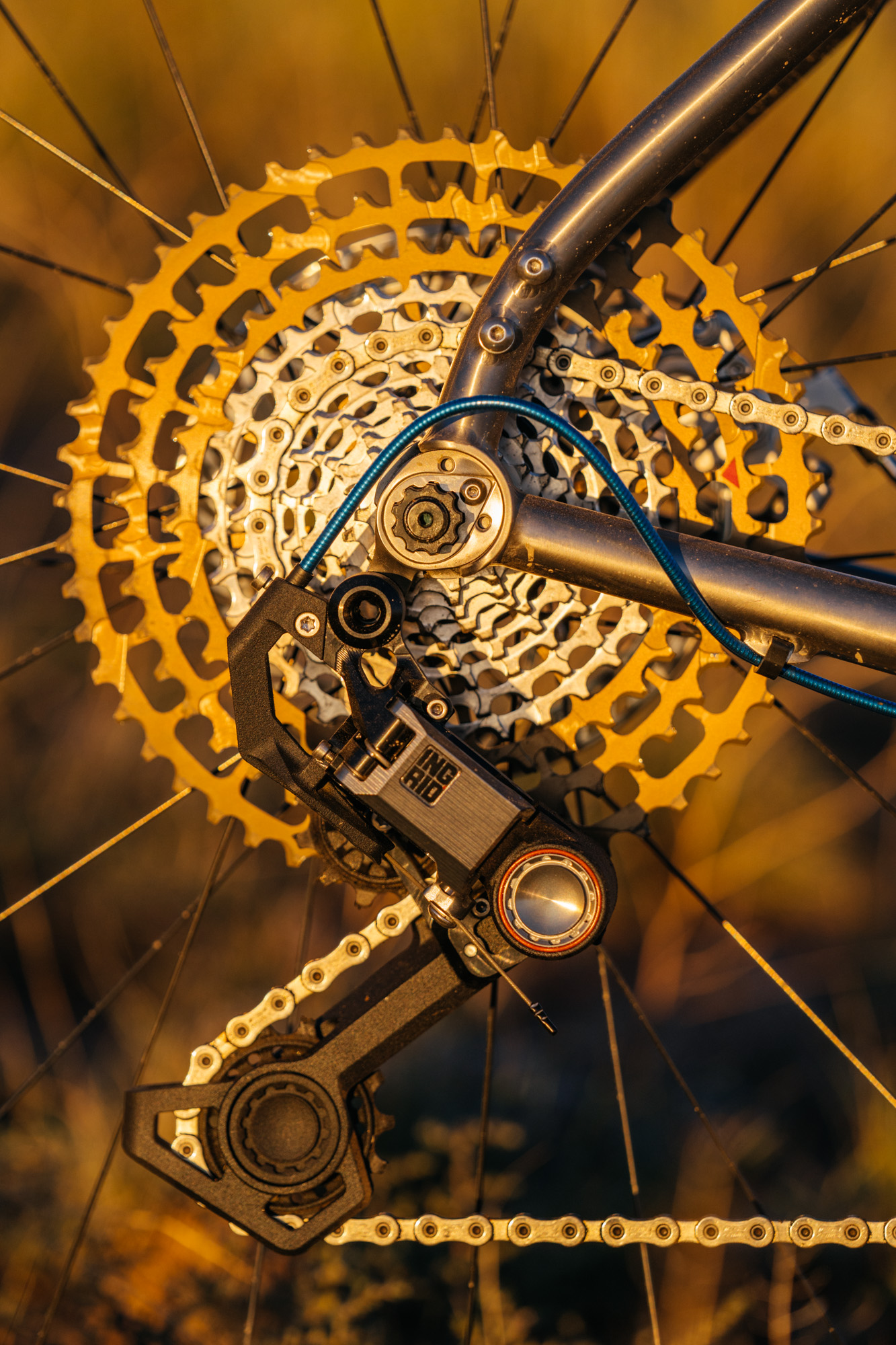 Titanium Touring Perfection: Singular Gryphon Drop Bar 29er MTB Review ...