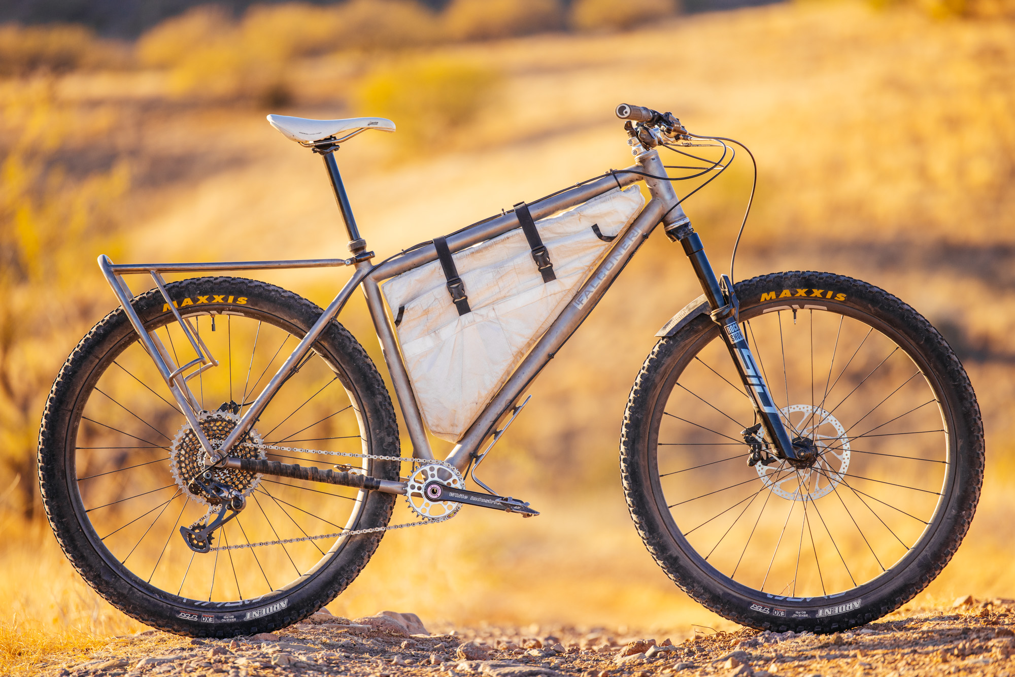 First Ride Review: Tumbleweed Titanium Mini Pannier Rack – john watson ...