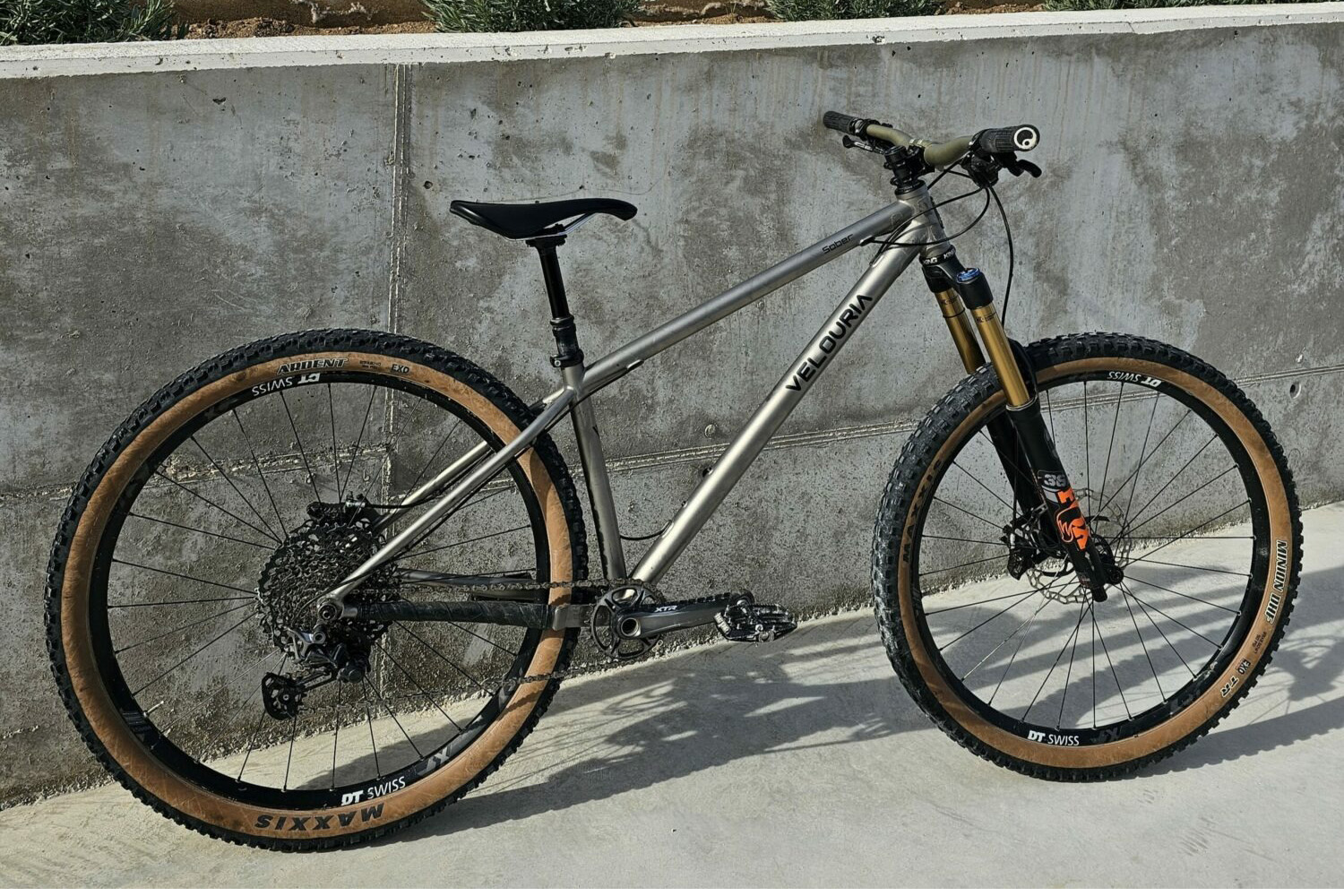 Velouria Cycles Sober Titanium Trail Hardtail | The Radavist | A group ...