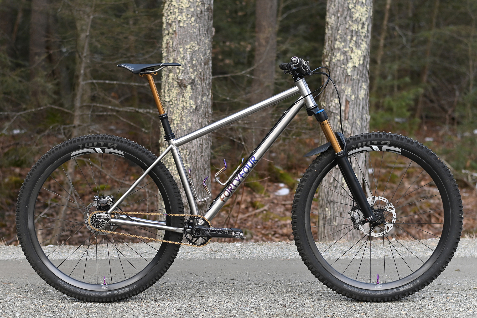 Readers’ Rides: Kris from 44 Bikes’ Personal 140 mm Ti SS MTB | The ...