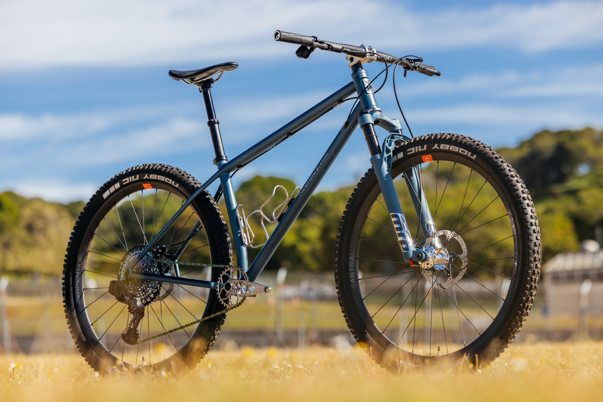 Neuhaus Metalworks HBSL Titanium XC Hardtail is Now Available | The ...
