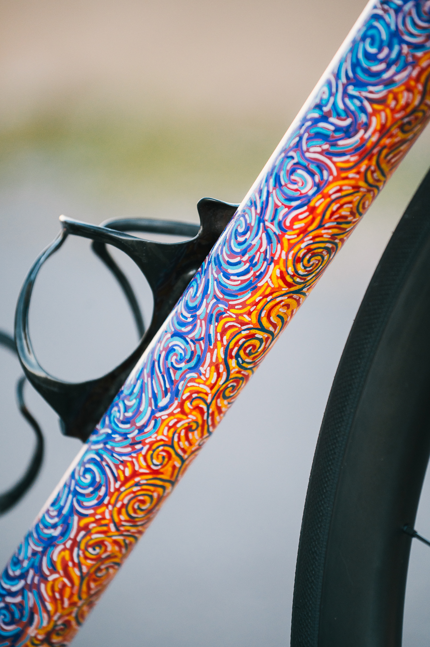 Veronica’s Custom Painted Specialized Aethos – Spencer Harding | The ...