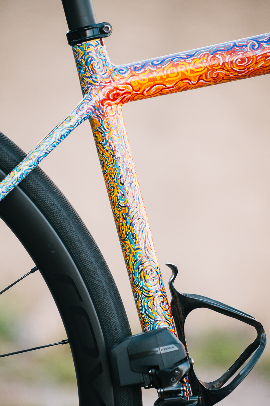 Veronica’s Custom Painted Specialized Aethos – Spencer Harding | The ...