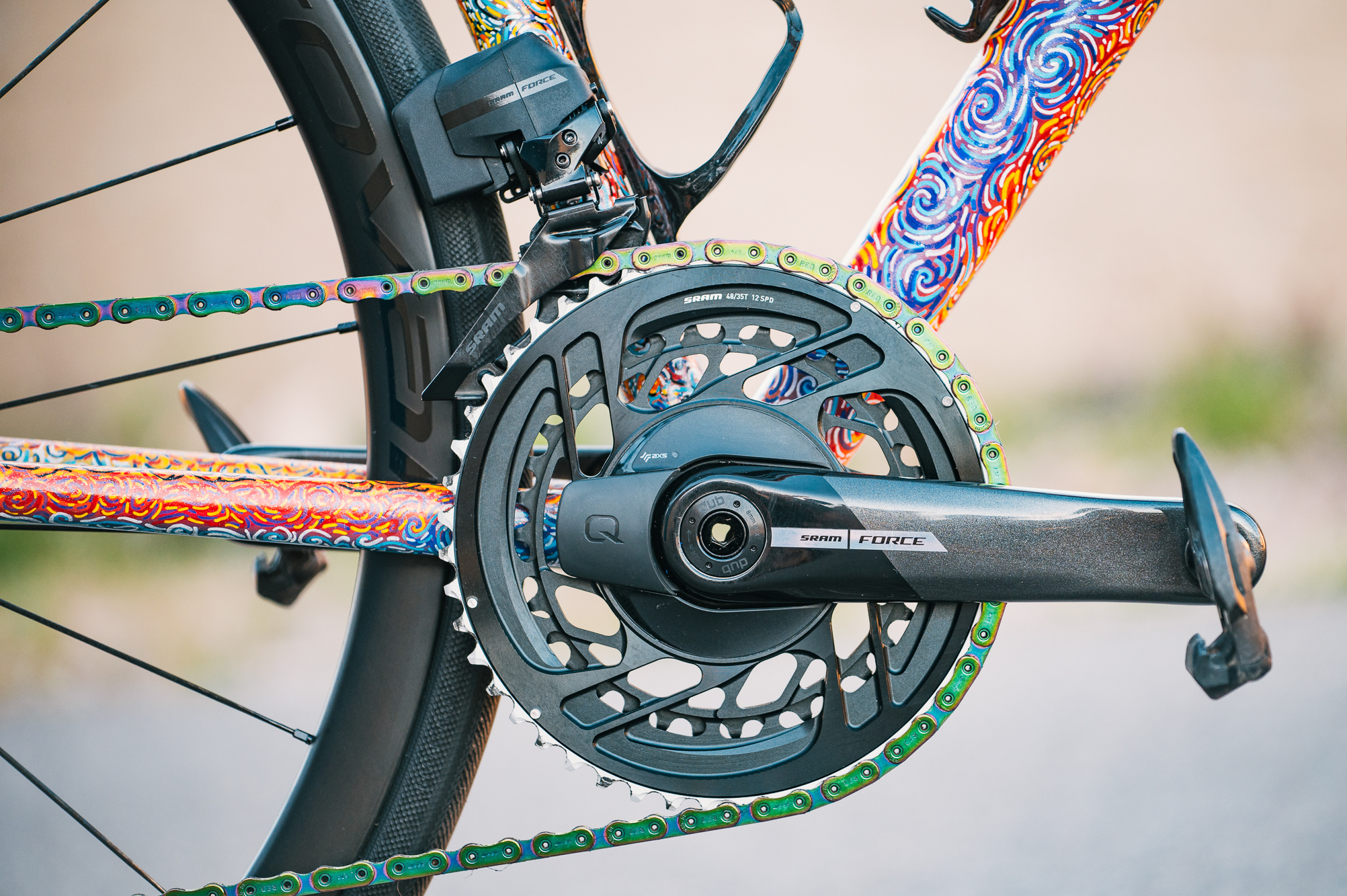 Veronica’s Custom Painted Specialized Aethos – Spencer Harding | The ...