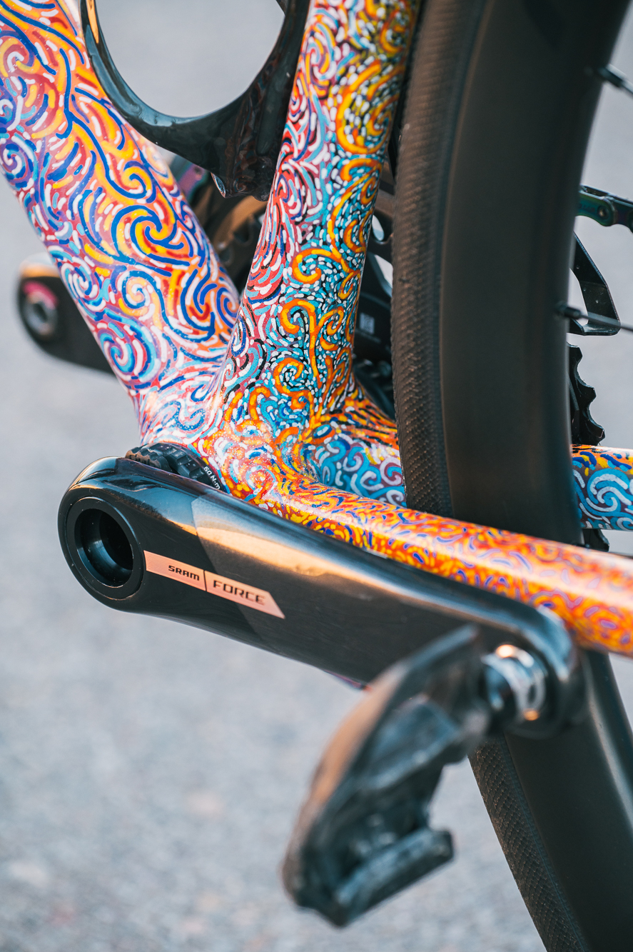 Veronica’s Custom Painted Specialized Aethos – Spencer Harding | The ...
