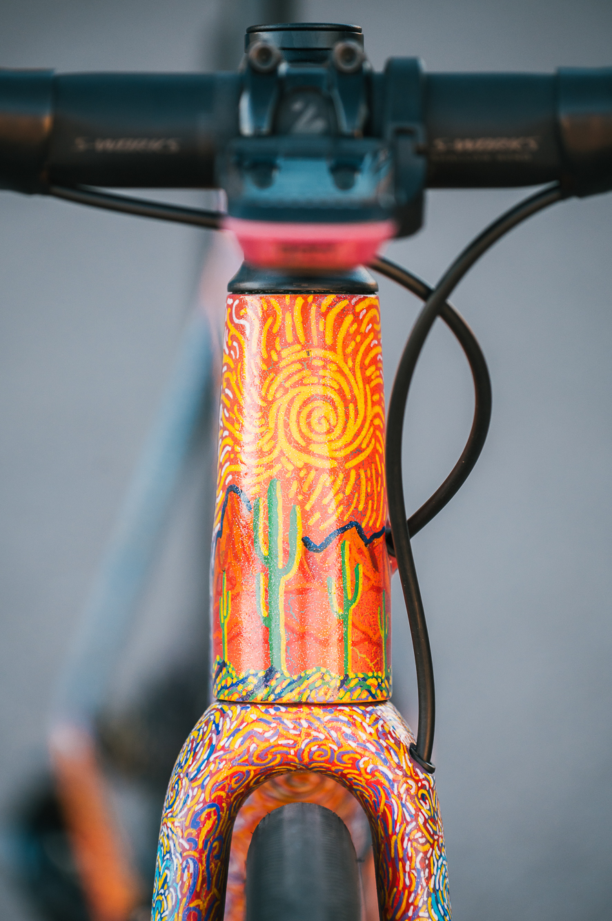Veronica’s Custom Painted Specialized Aethos – Spencer Harding | The ...