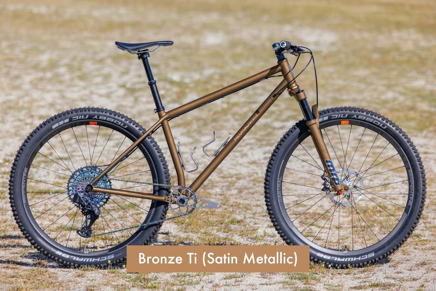 Neuhaus Metalworks HBSL Titanium XC Hardtail is Now Available | The ...