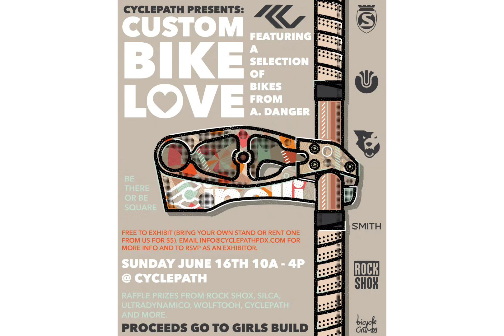 Amy Danger’s Bikes Are On Display This Sunday at the Custom Bike Love ...