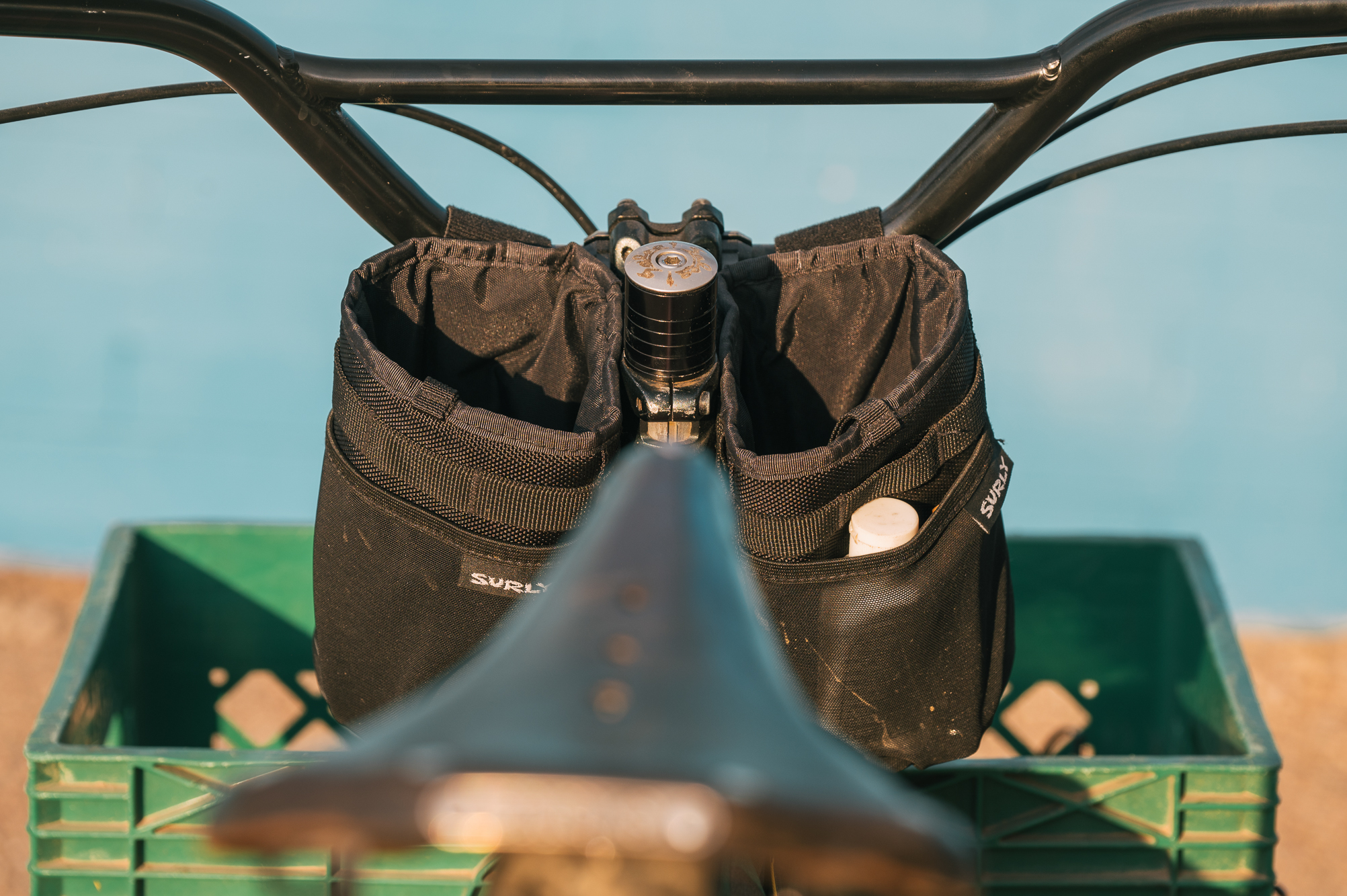 Surly Sunset Bar and Dugout Feed Bags Review – Spencer Harding | The ...